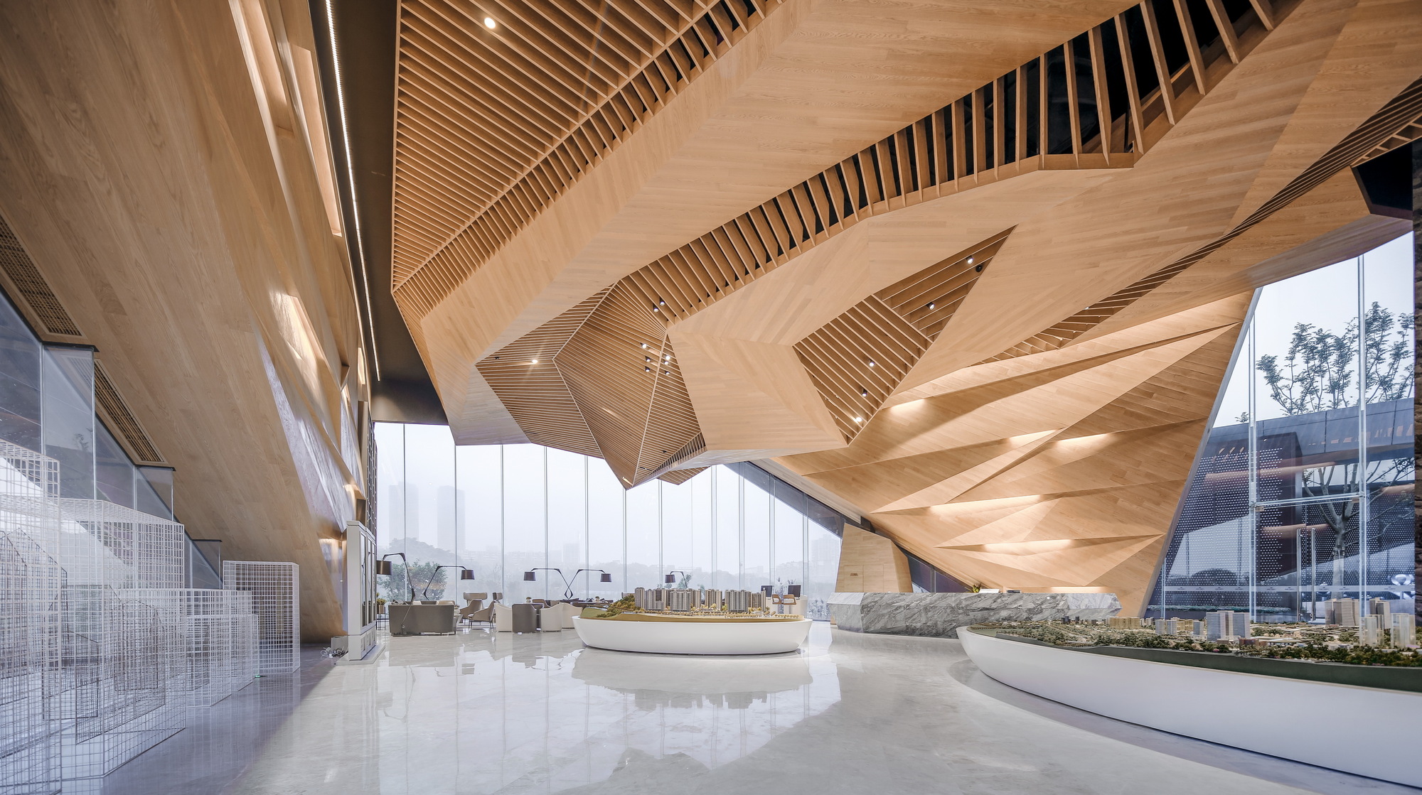 Gallery of Chongqing LongFor • Hall of Waterfront City / Shanghai ...