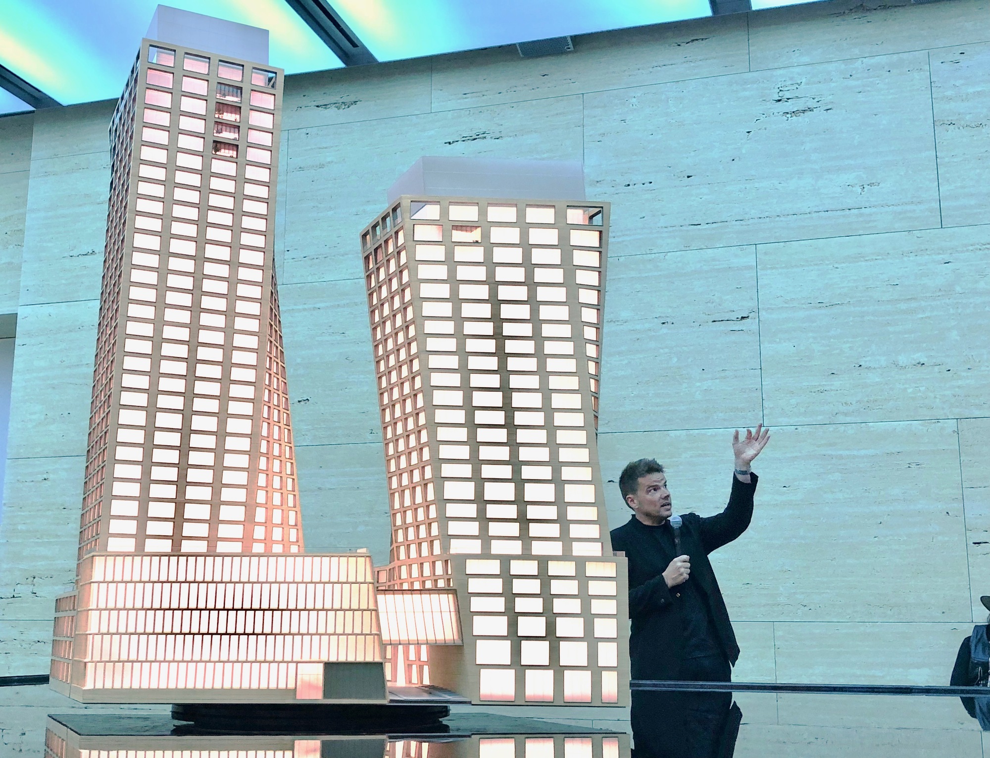 Gallery of Bjarke Ingels' Twisting High Line Towers Presented in New ...