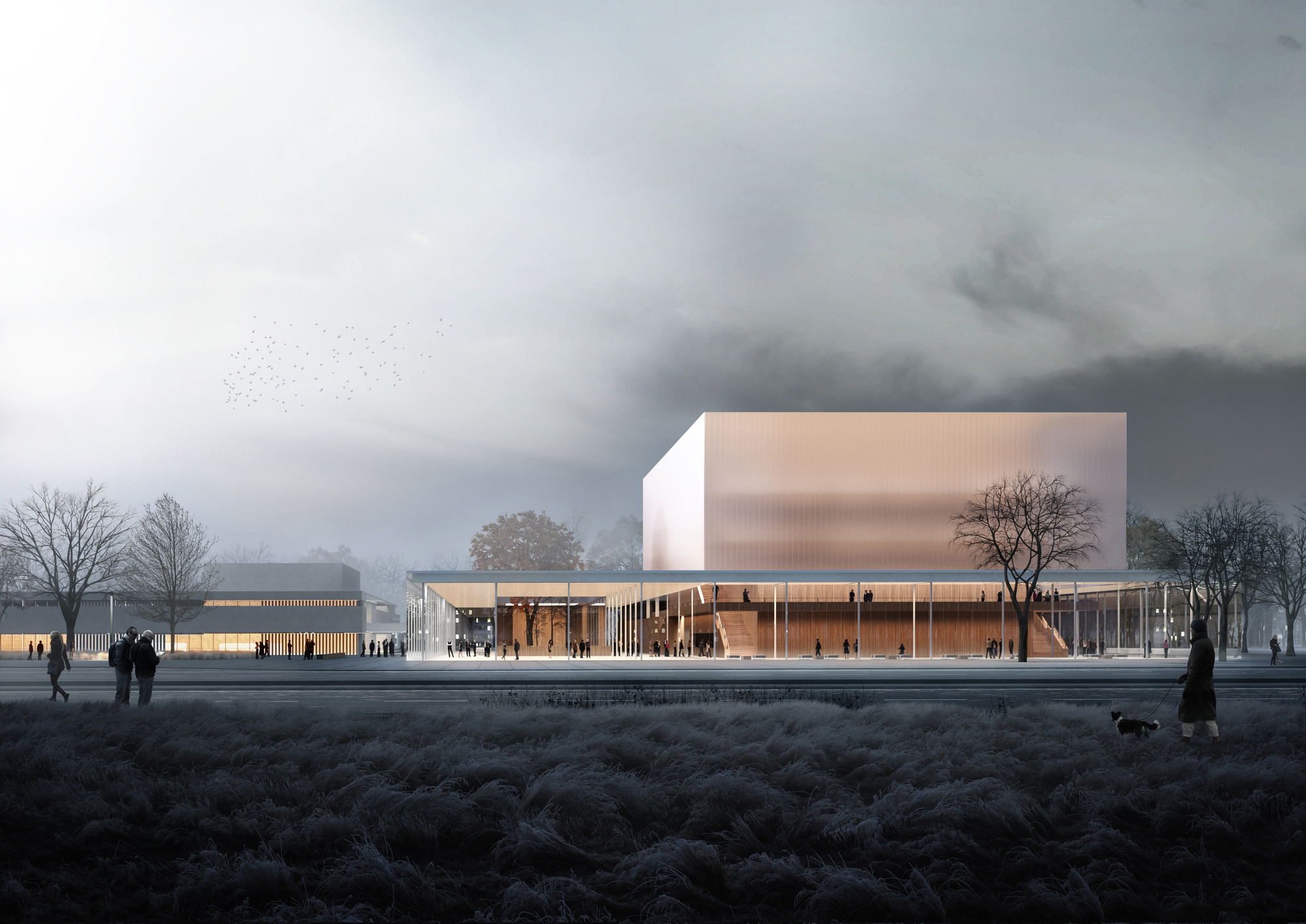New Concert Hall Design in Nuremberg Envisaged as "House With Four ...