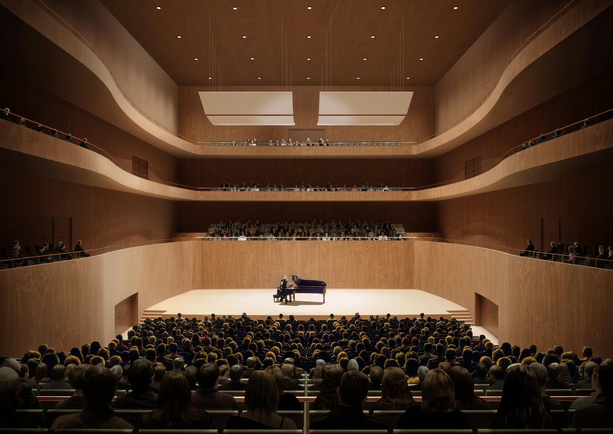 Gallery of New Concert Hall Design in Nuremberg Envisaged as "House ...
