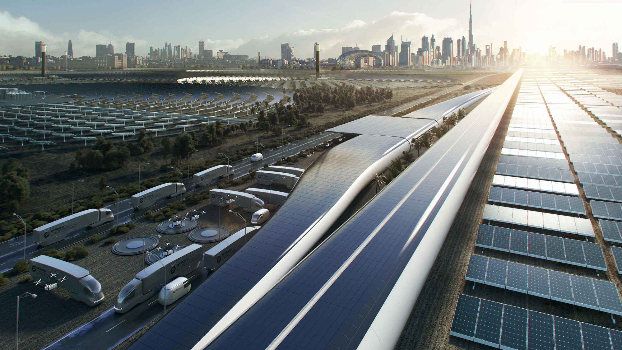 Gallery of New Video Shows Foster + Partners' Vision for Cargo-Carrying ...