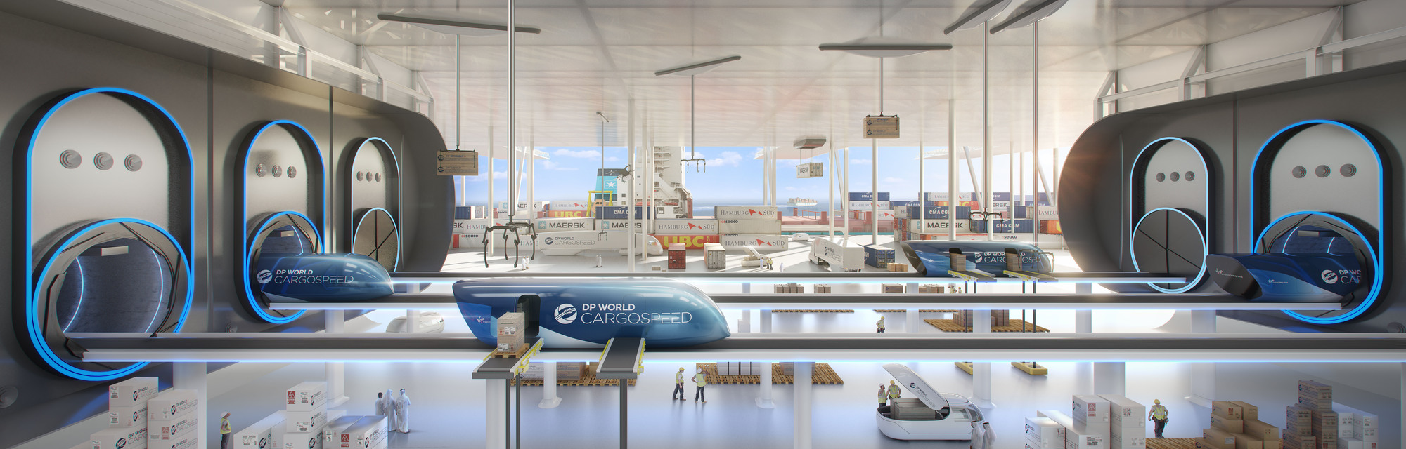 Gallery of New Video Shows Foster + Partners' Vision for Cargo-Carrying ...