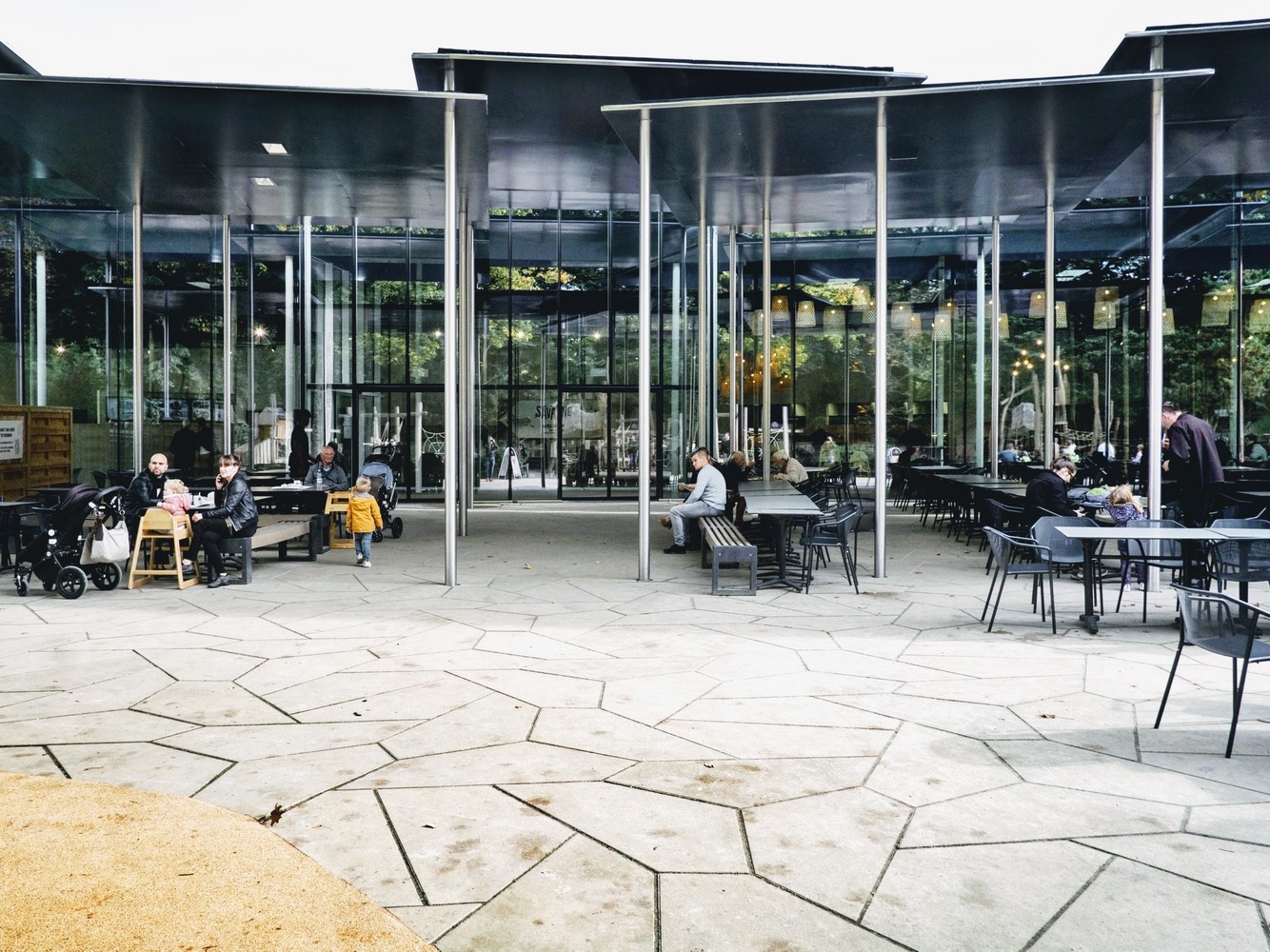 Gallery of Restaurant and Aviary at the Antwerp Zoo / Studio Farris ...