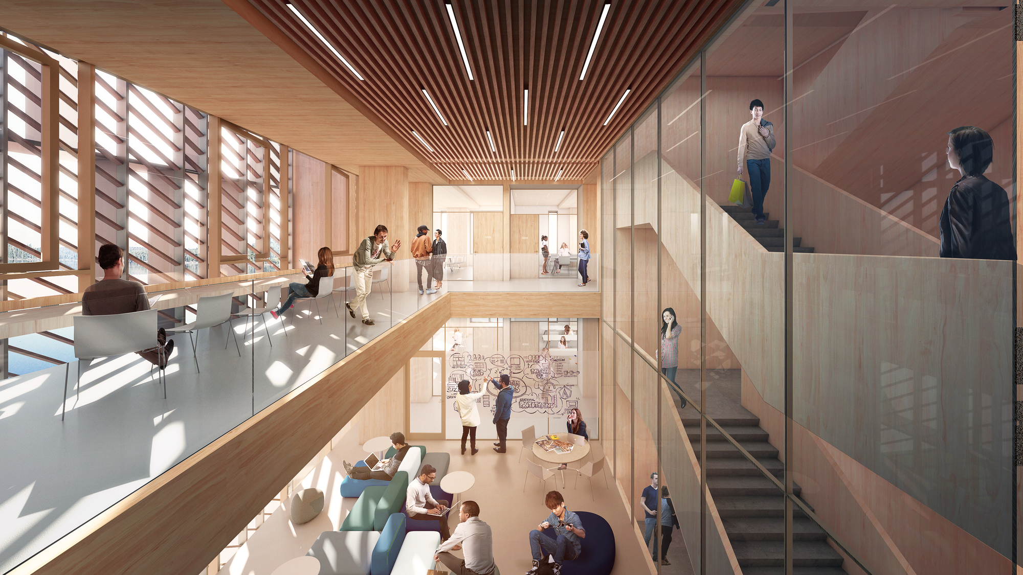 Galeria de Concurso em Toronto premia construção de madeira para orla ...