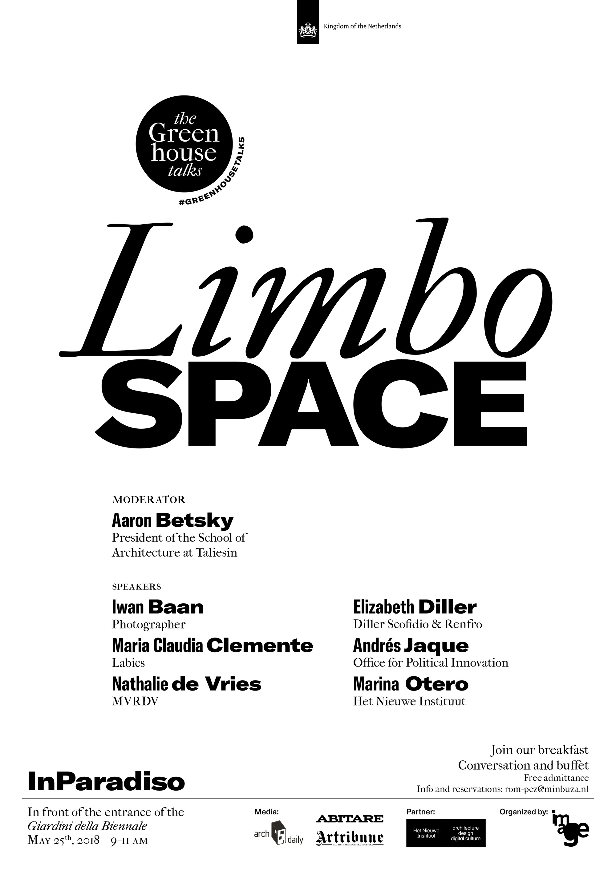 The Greenhouse Talks: LIMBO SPACE | ArchDaily