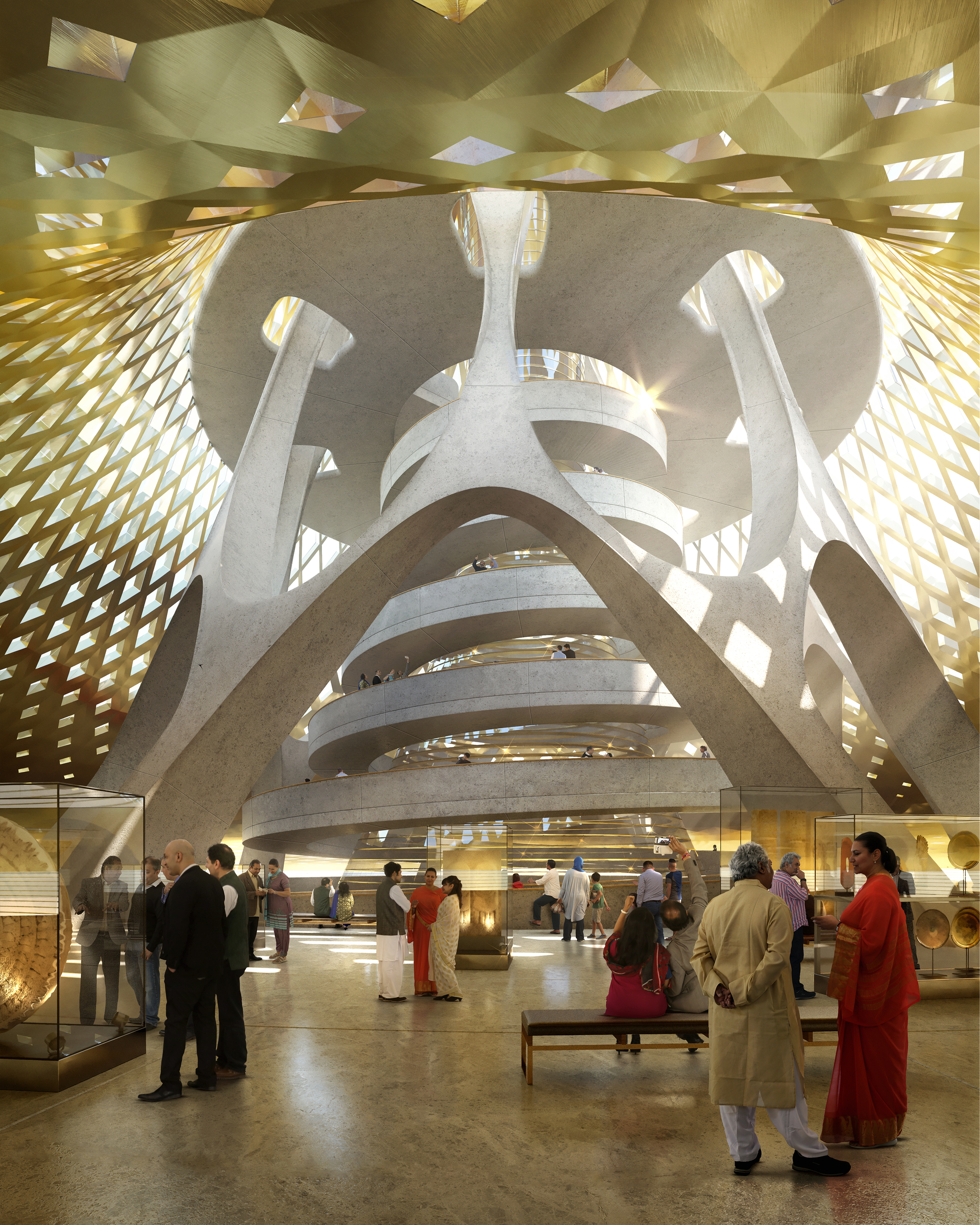 Gallery of First Images Released of Foster + Partners Designs for ...