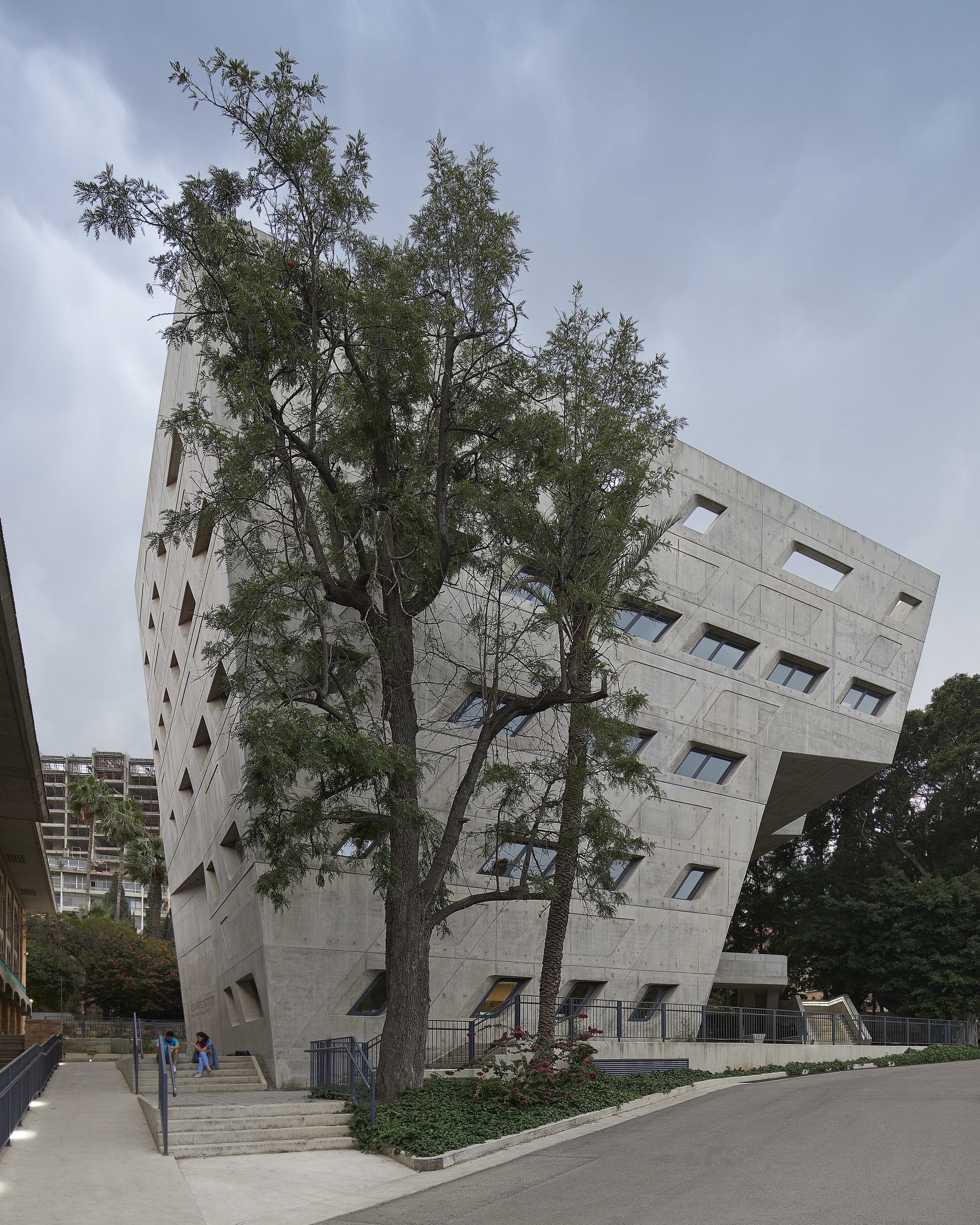 Gallery of Zaha Hadid's Issam Fares Institute Stands Out in New ...
