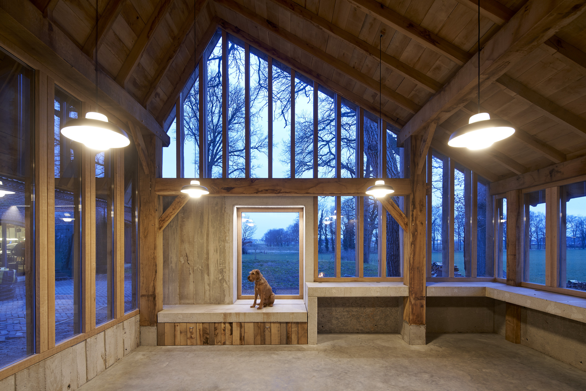 Gallery of The Sixteen-Oak Barn / HilberinkBosch architects - 2