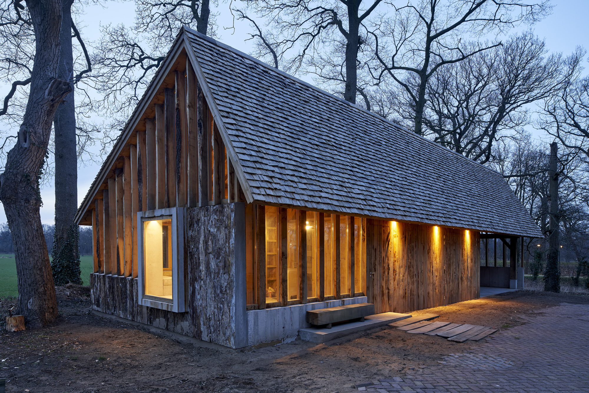 Gallery of The Sixteen-Oak Barn / HilberinkBosch architects - 8