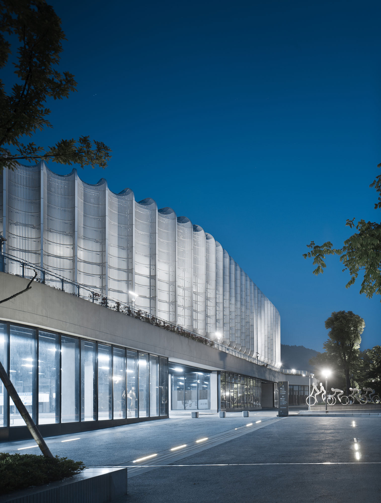 Gallery of Lin'an Sports and Culture Center / Architectural Design ...