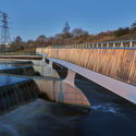 Knostrop Weir Foot & Cycle Bridge / Knight Architects | ArchDaily