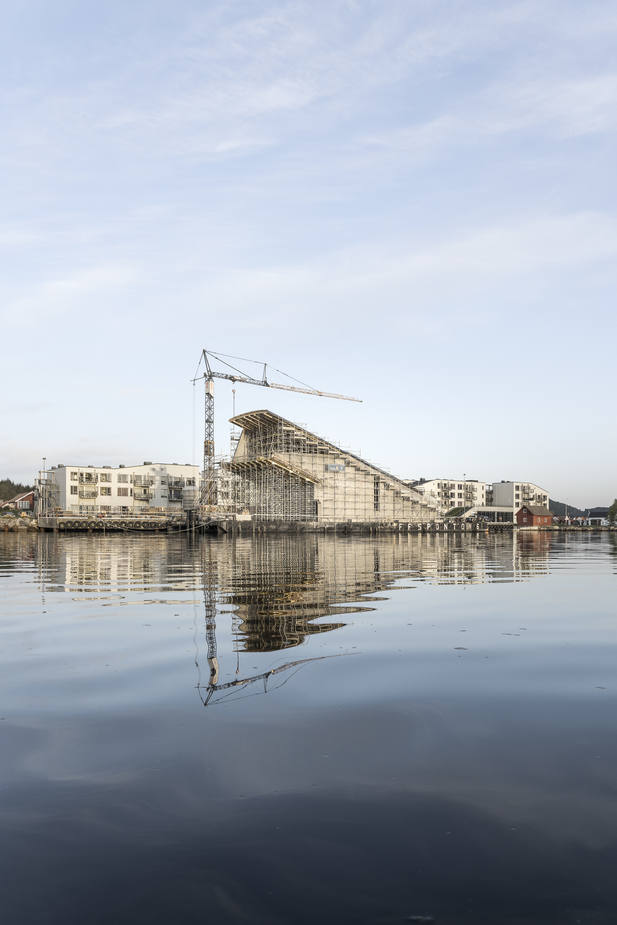 Gallery of New Photographs Show Construction of Snøhetta's Underwater ...