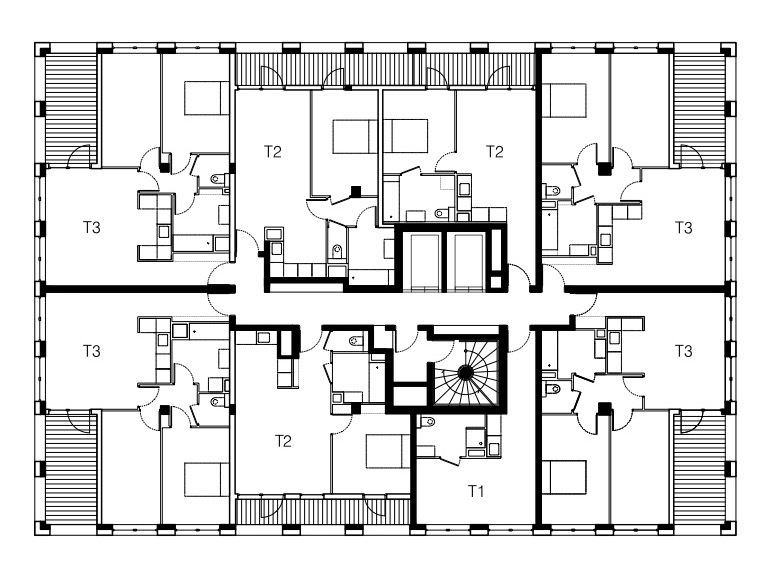 Gallery of Tower 360° View / LAN Architecture - 34