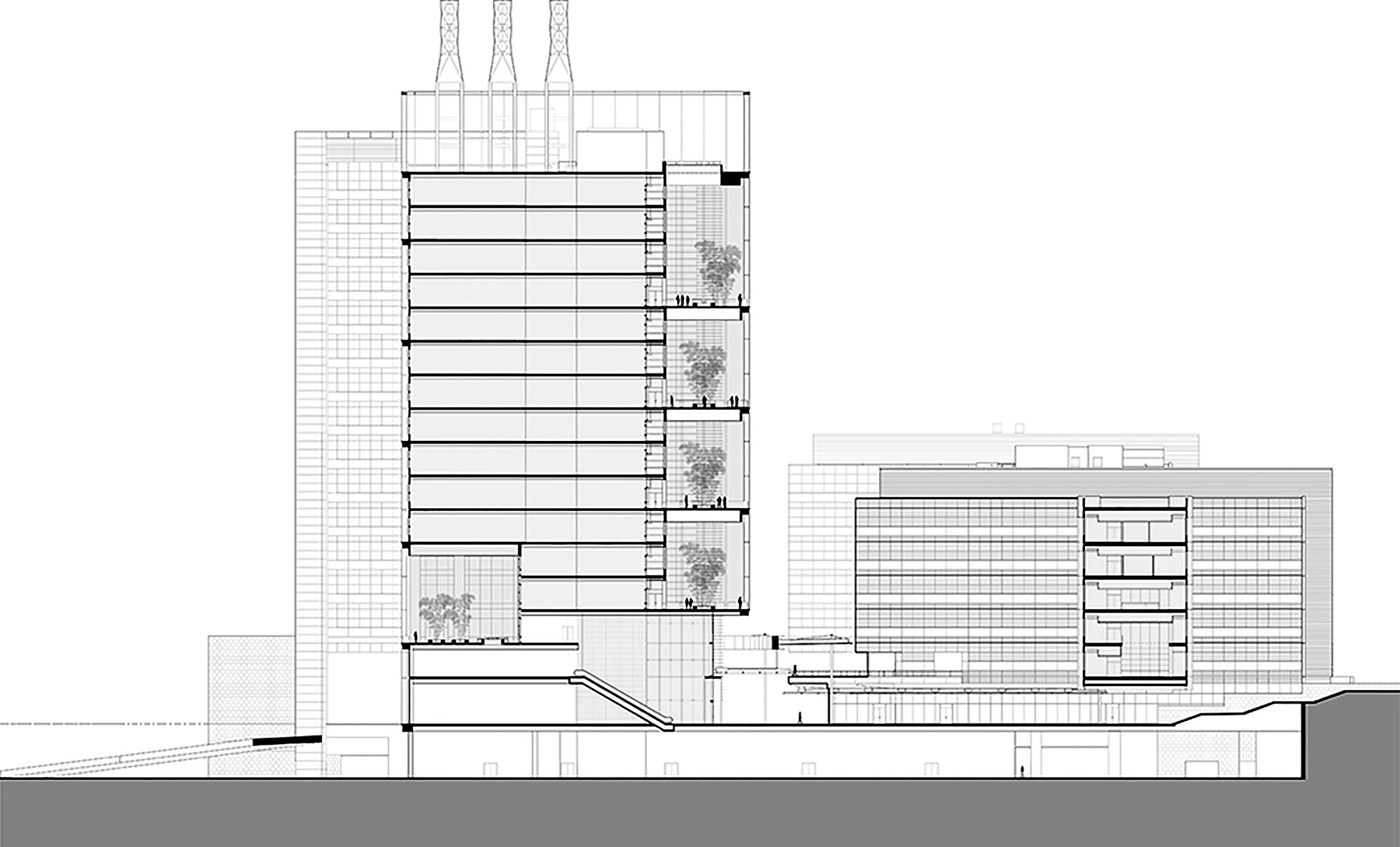 Gallery of 15 Impressive Atriums (And Their Sections) - 30