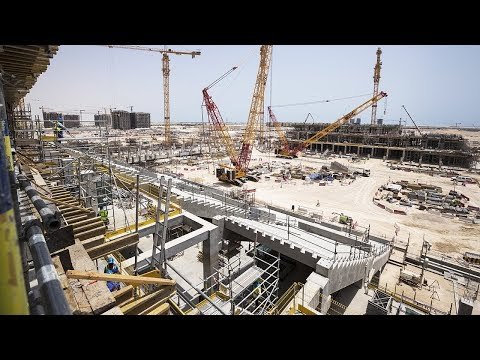 Gallery of These Time-Lapses Capture the Construction of the 2022 Qatar ...