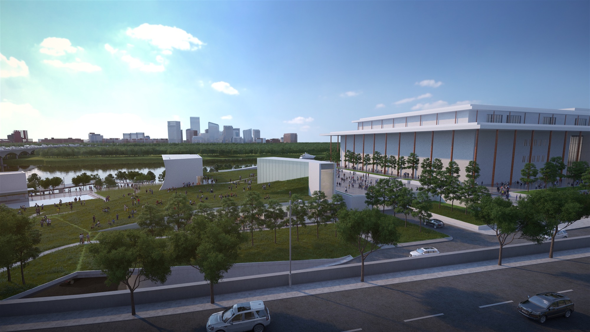 Gallery of New Images Show Steven Holl's Expansion of the Kennedy ...