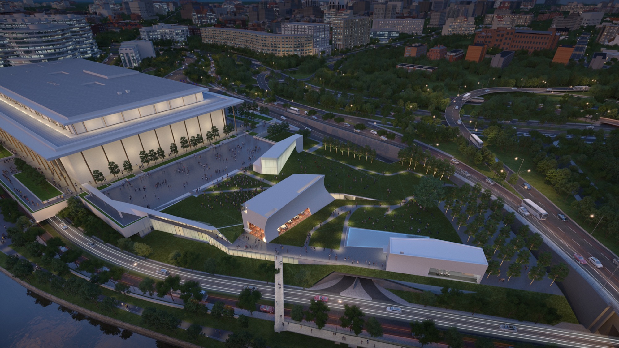 Gallery of New Images Show Steven Holl's Expansion of the Kennedy ...