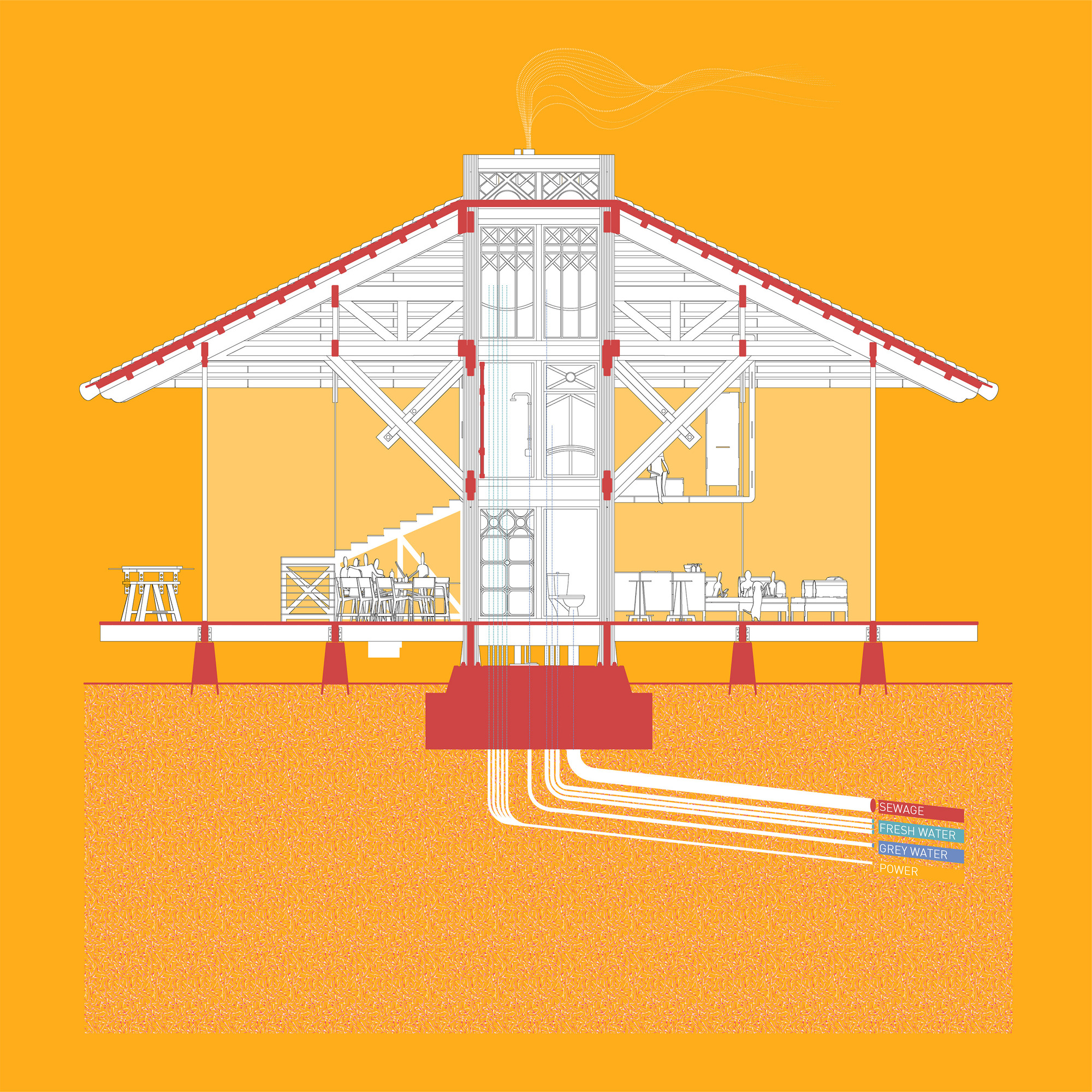 Gallery of This Concept Uses a Pre-Fabricated Timber System to Enable ...