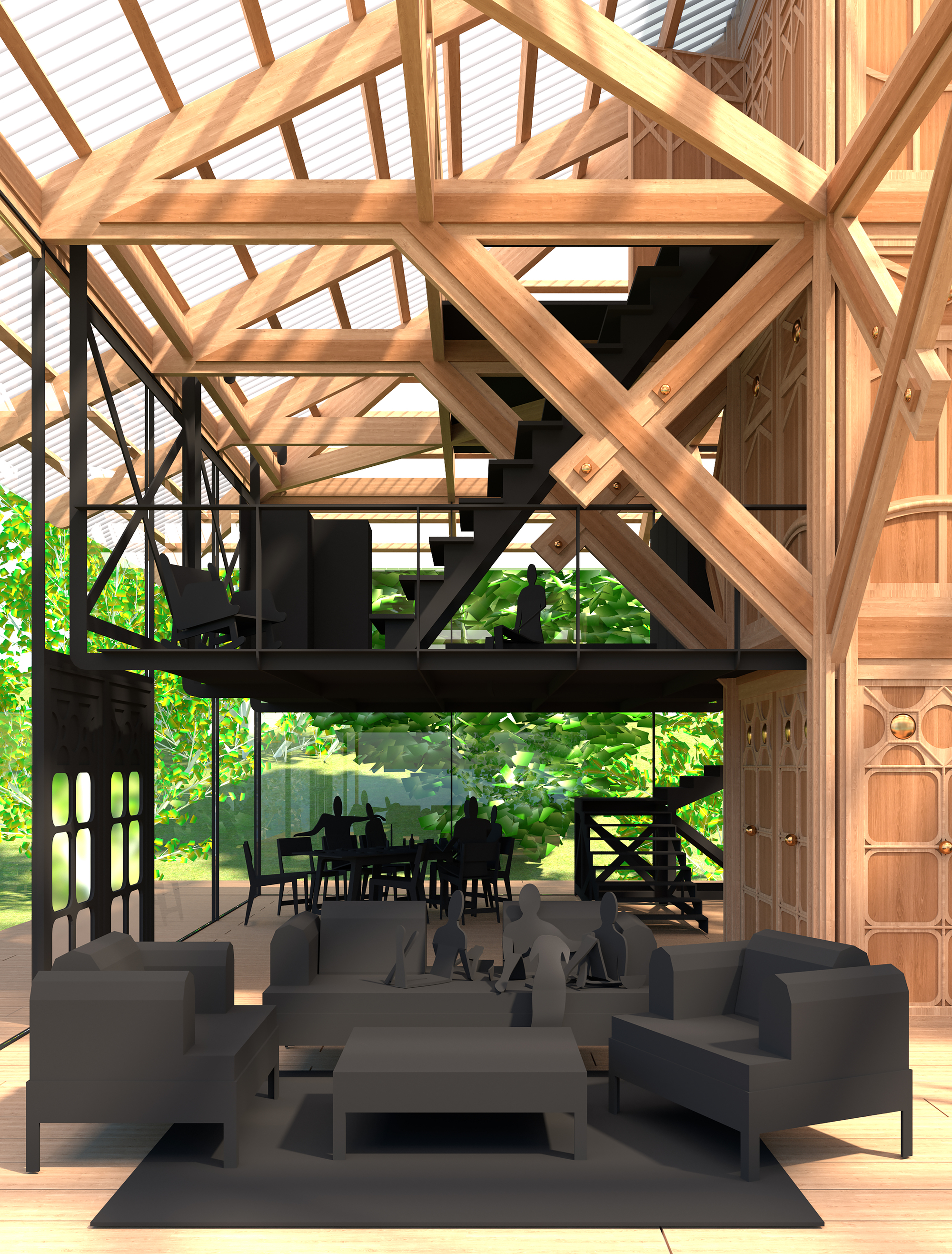 Gallery of This Concept Uses a Pre-Fabricated Timber System to Enable ...