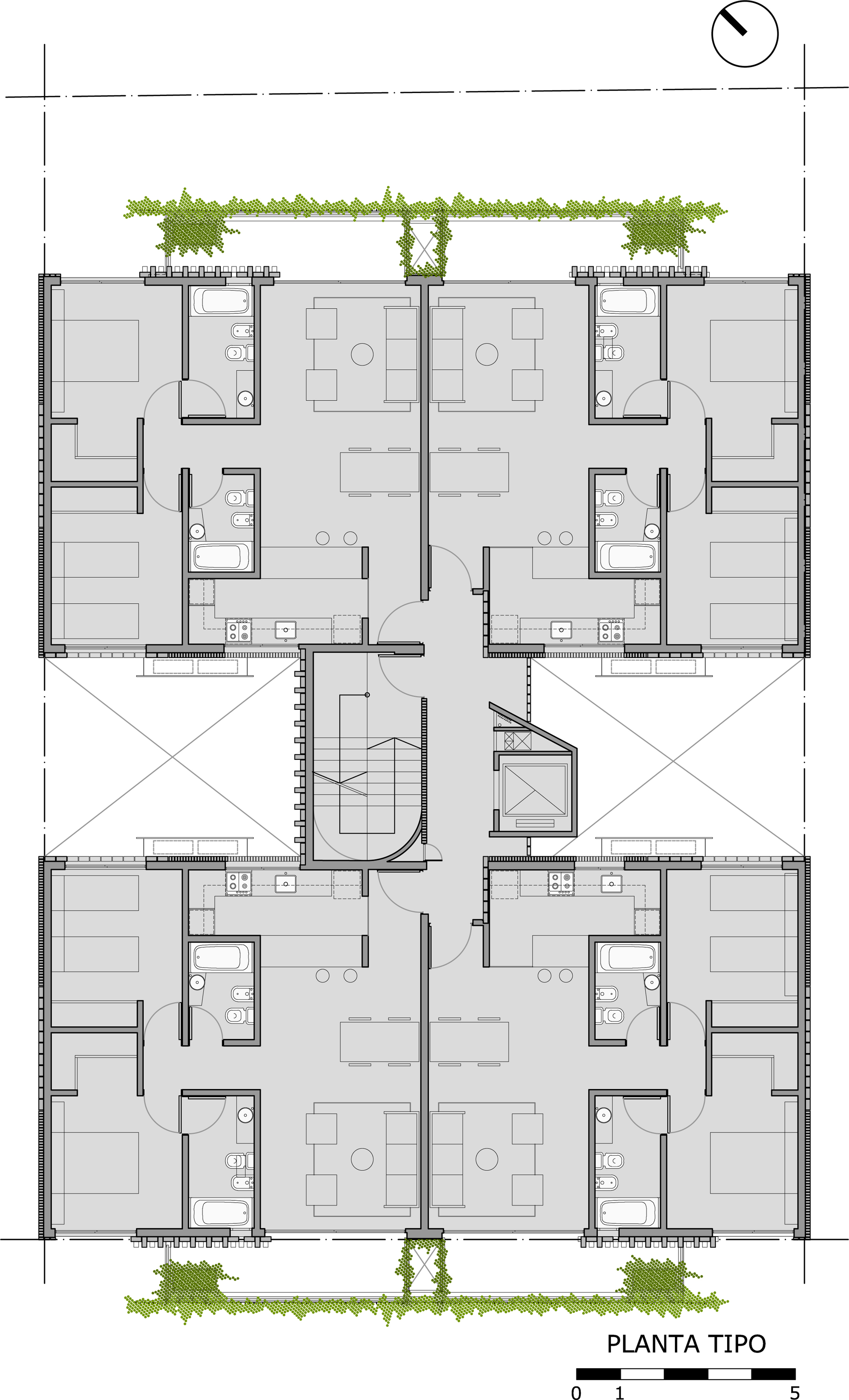 Galería de Edificio Washington / del Puerto Sardin Arquitectos - 13