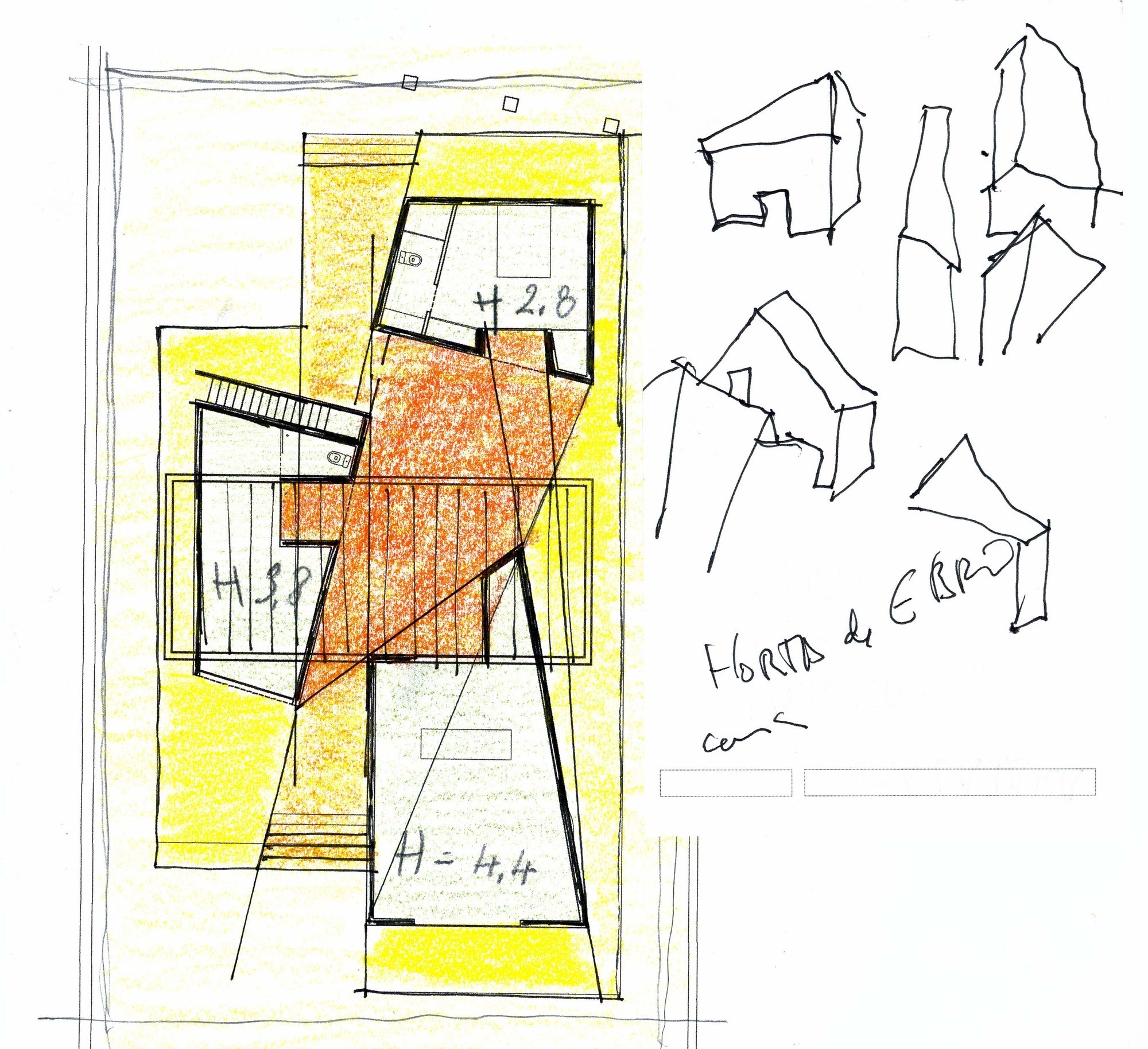 Gallery of 100 Architectural Sketches - 15