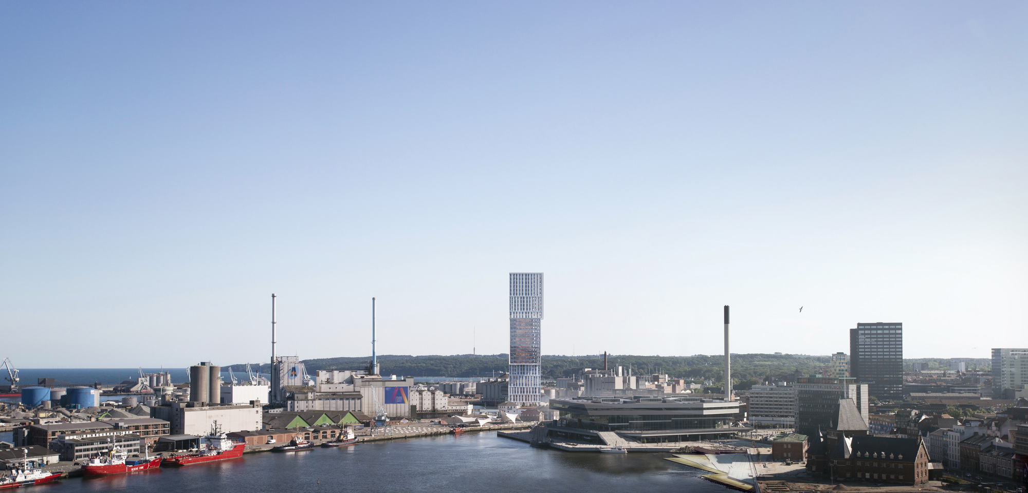 Gallery of C.F. Møller Architects Reveal Images of "Sculptural Landmark ...