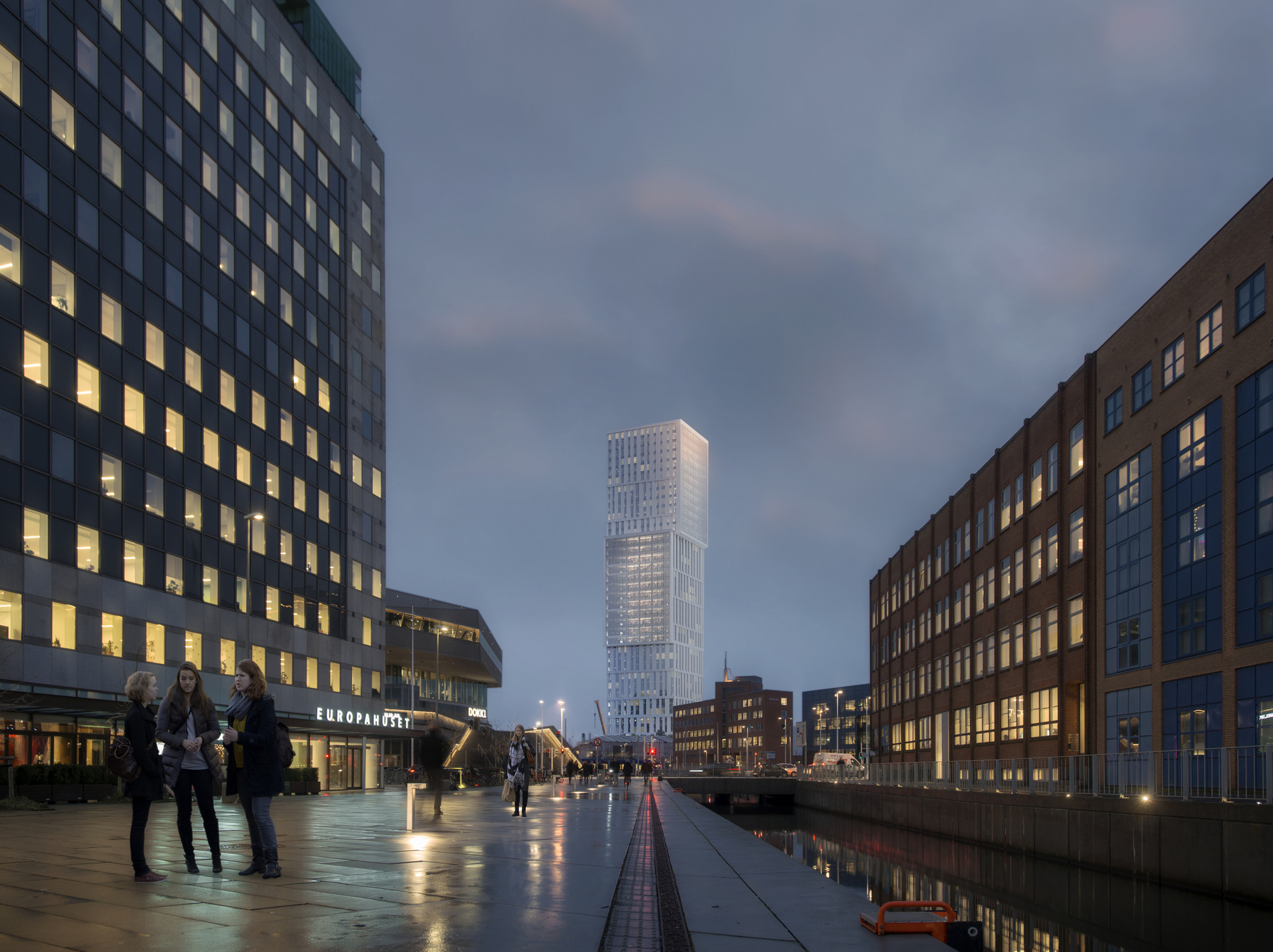 Gallery of C.F. Møller Architects Reveal Images of "Sculptural Landmark ...