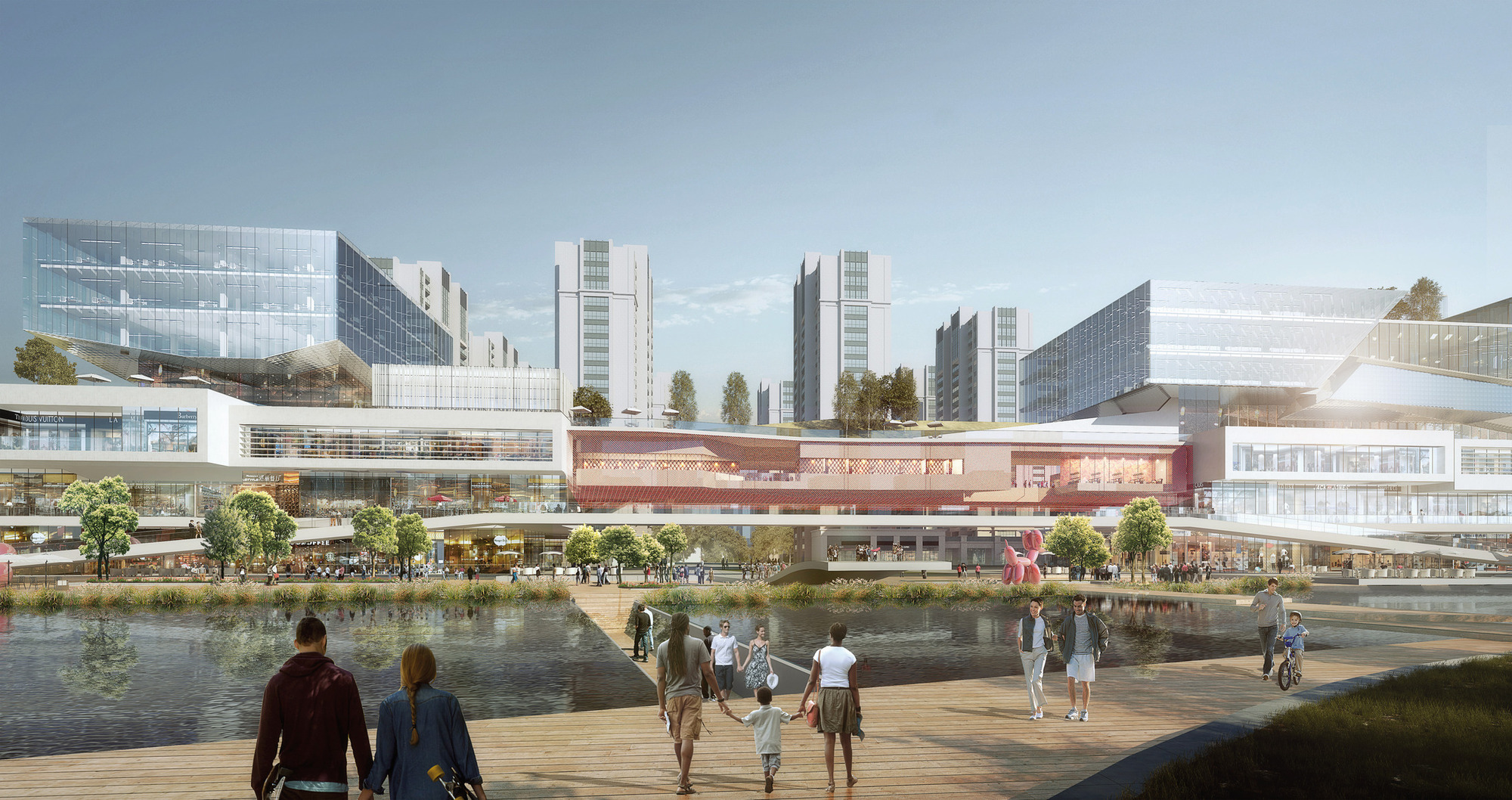 Gallery of Benoy Releases Images of New Waterfront Development in Wenzhou, China - 4