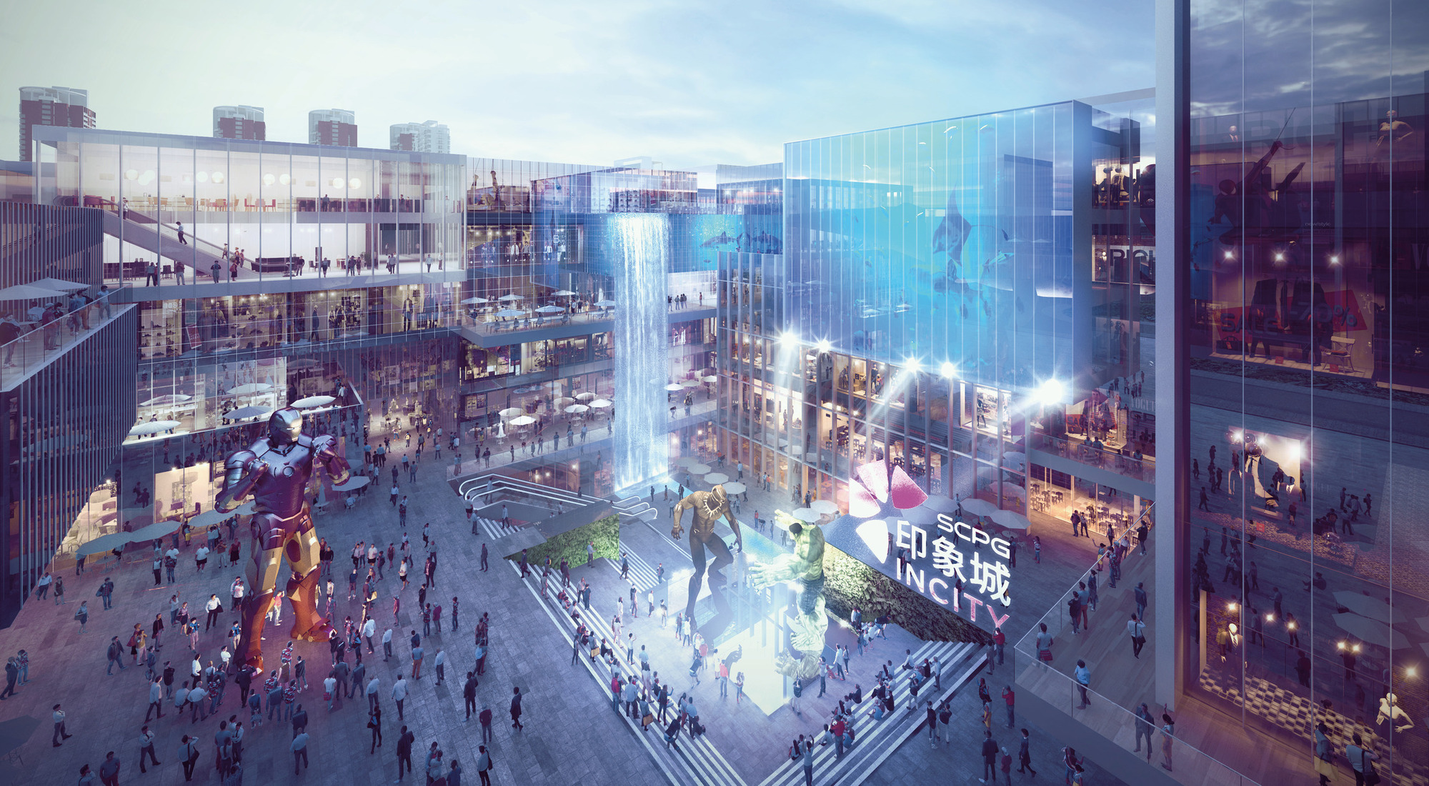 Gallery of Benoy Releases Images of New Waterfront Development in ...