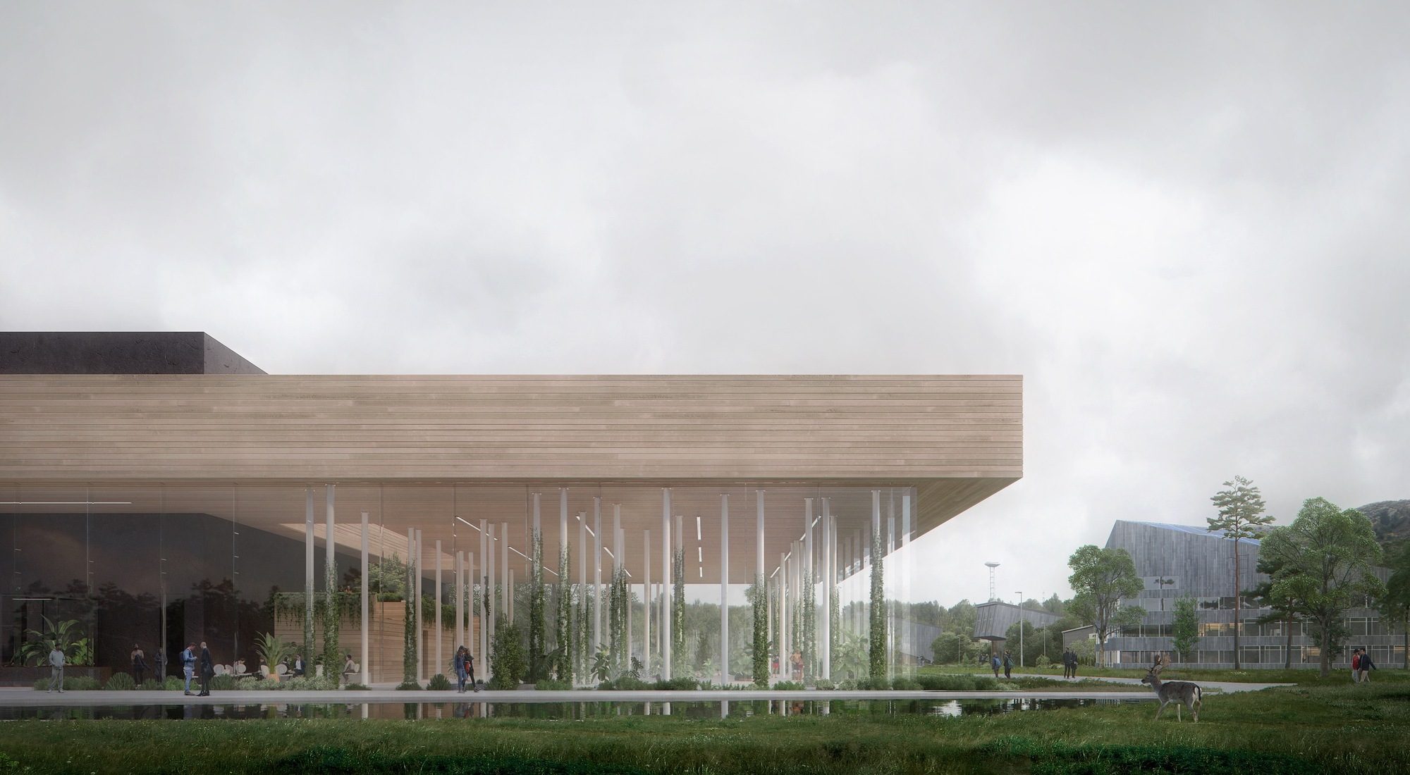 Gallery of Snøhetta Designs Sustainable Data Center as "The Body and ...