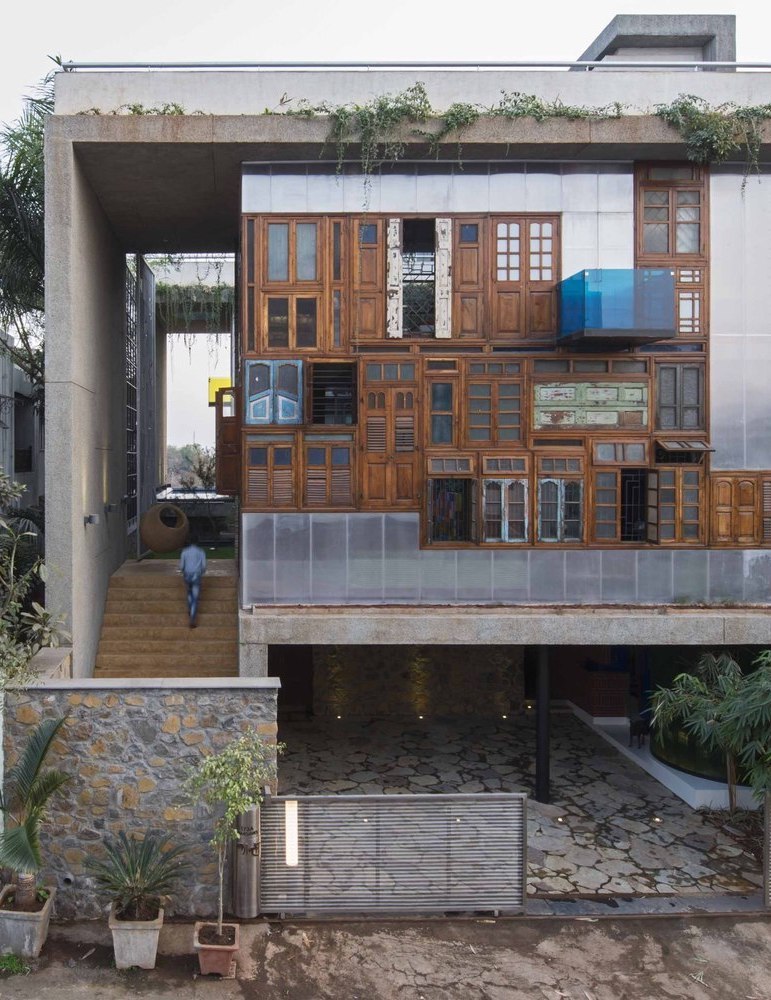 Gallery of How to Make a Facade with Recycled Materials: 21 Notable ...