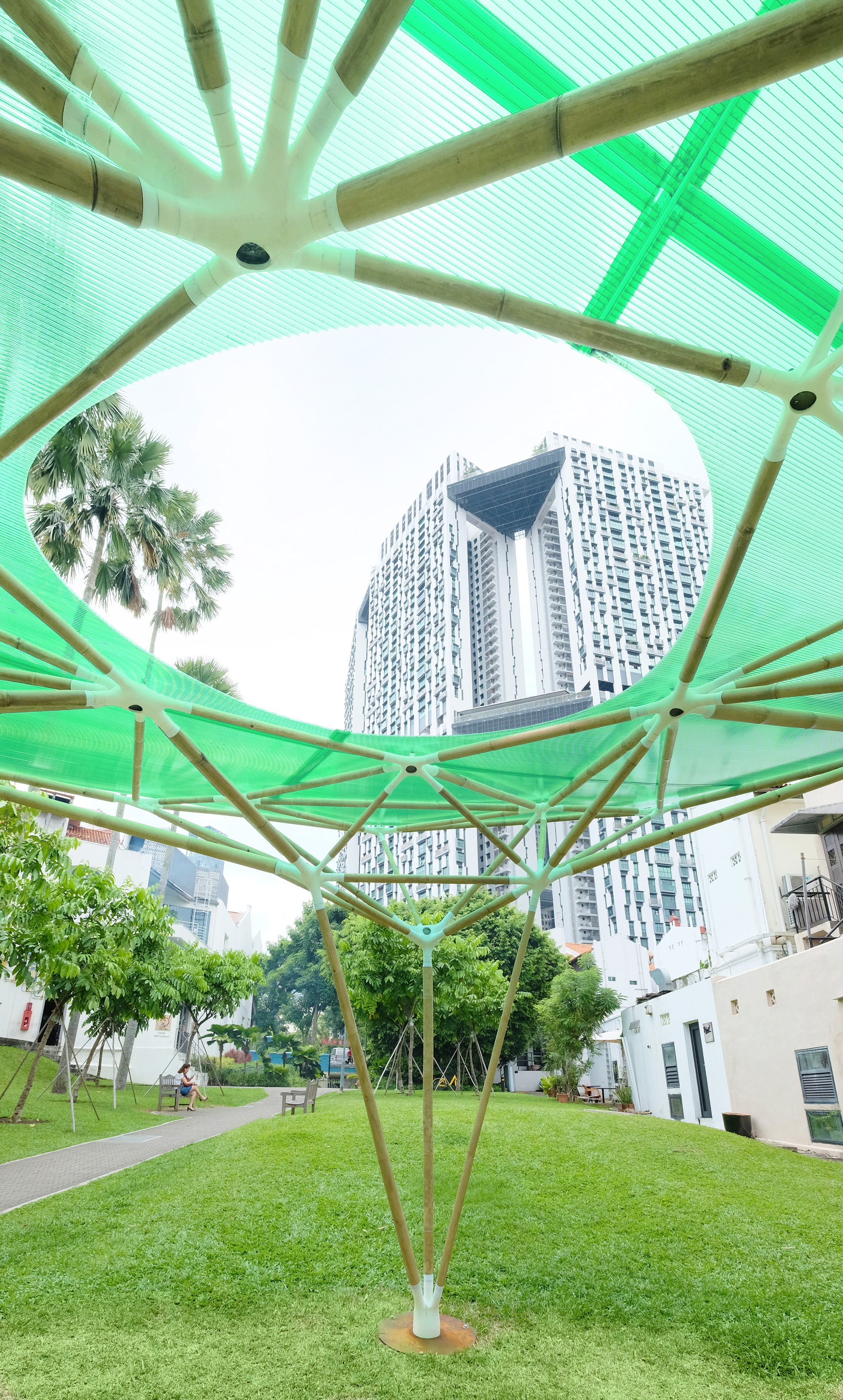Gallery of Sombra Verde's 3D Printed Bamboo Structure Bridges the Gap ...