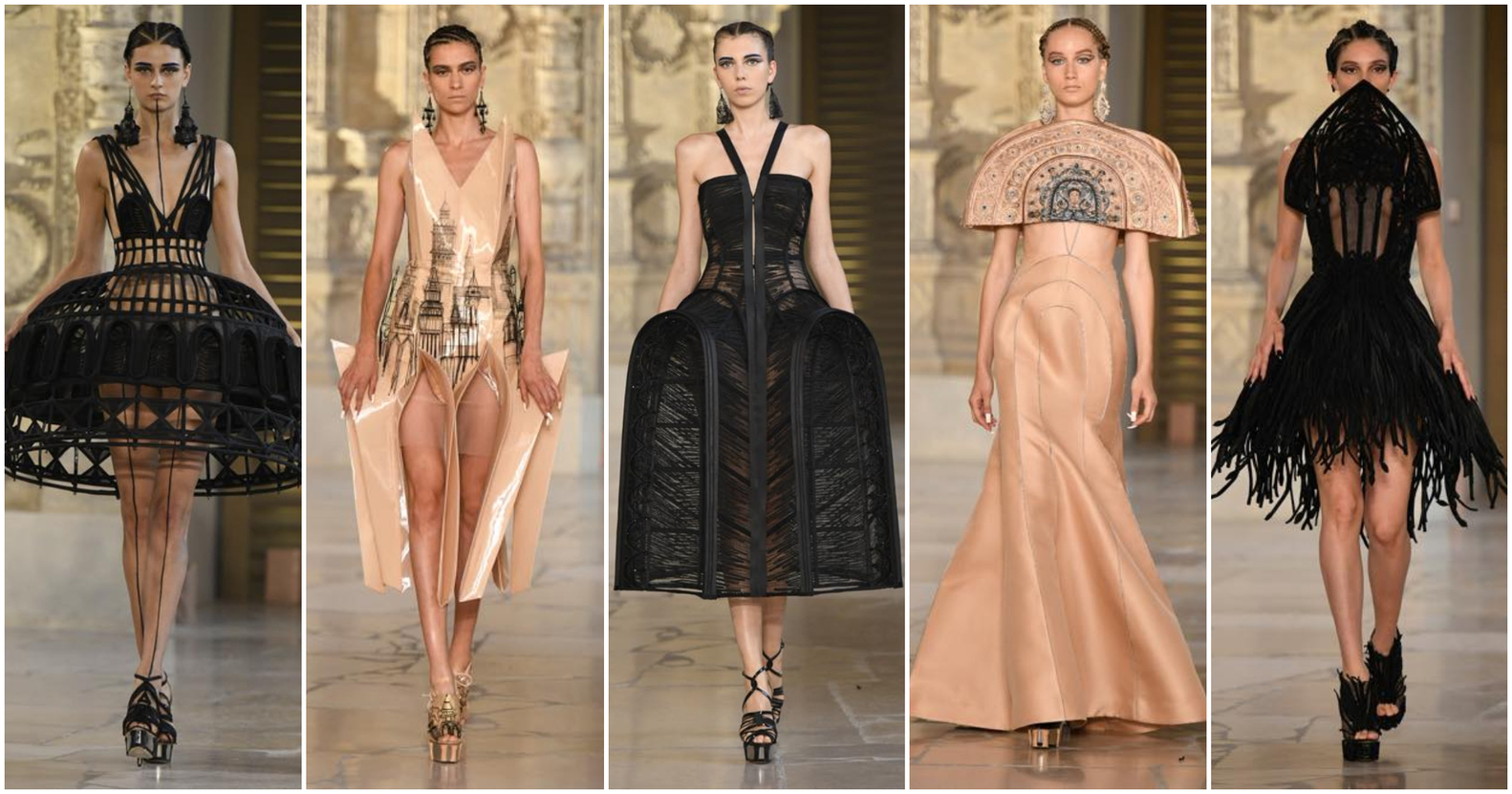 Gallery of Gothic Architecture Meets High Fashion in Guo Pei’s Gravity ...