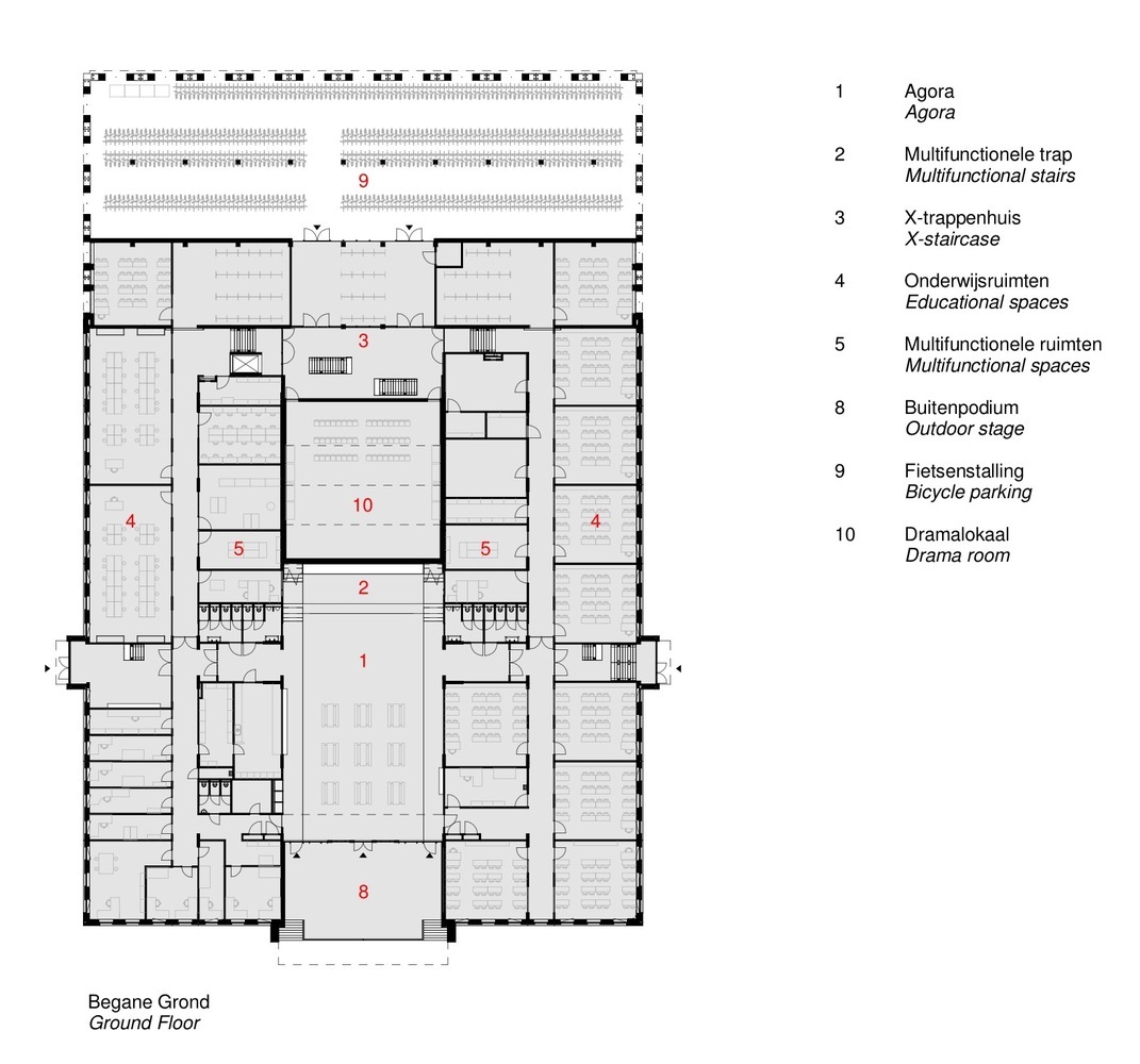 Gallery of School Architecture: 70 Examples in Plan and Section - 185
