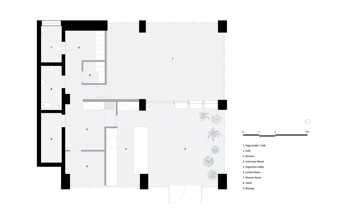 Gallery of Irim Yoga Studio & Cafe / Foam Architects - 19