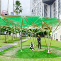 Gallery of This Retractable Bamboo Yurt Can Be Easily Transported and ...