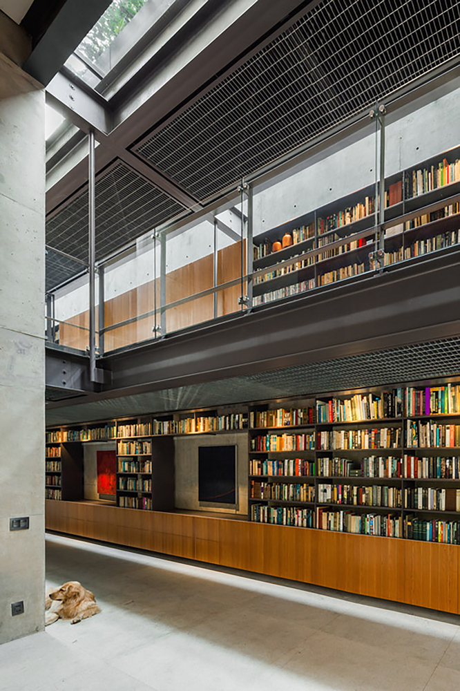 Gallery of Home Library Architecture: 63 Smart & Creative Bookcase ...