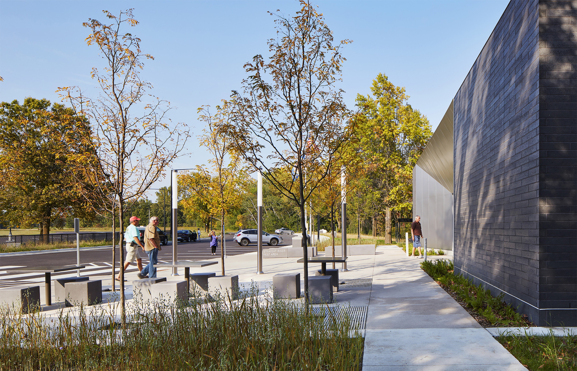 Gallery of Straight River Northbound Safety Rest Area / Snow Kreilich ...