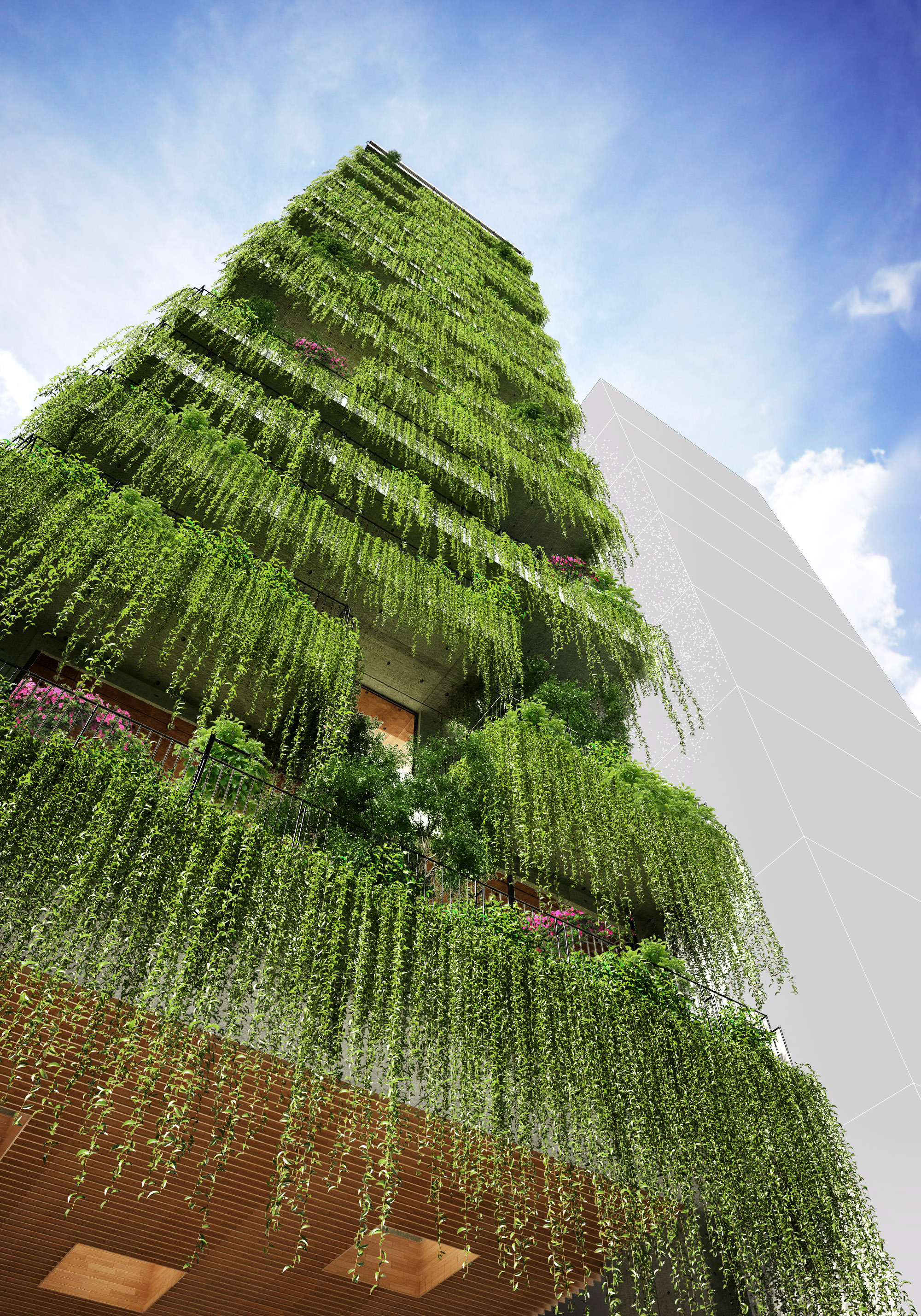 Gallery of VTN Architects Designs Hotel with Cascading Greenery for ...