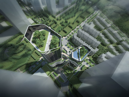GroupGSA Designs a Double Helix-Inspired Building for iCarbonX ...