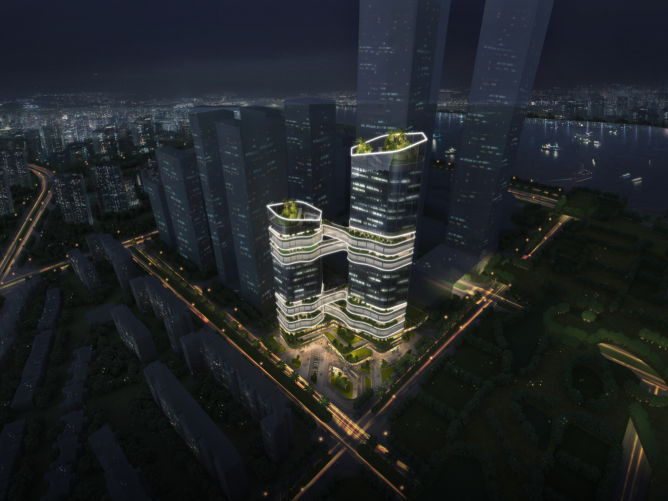 Gallery of GroupGSA Designs a Double Helix-Inspired Building for ...