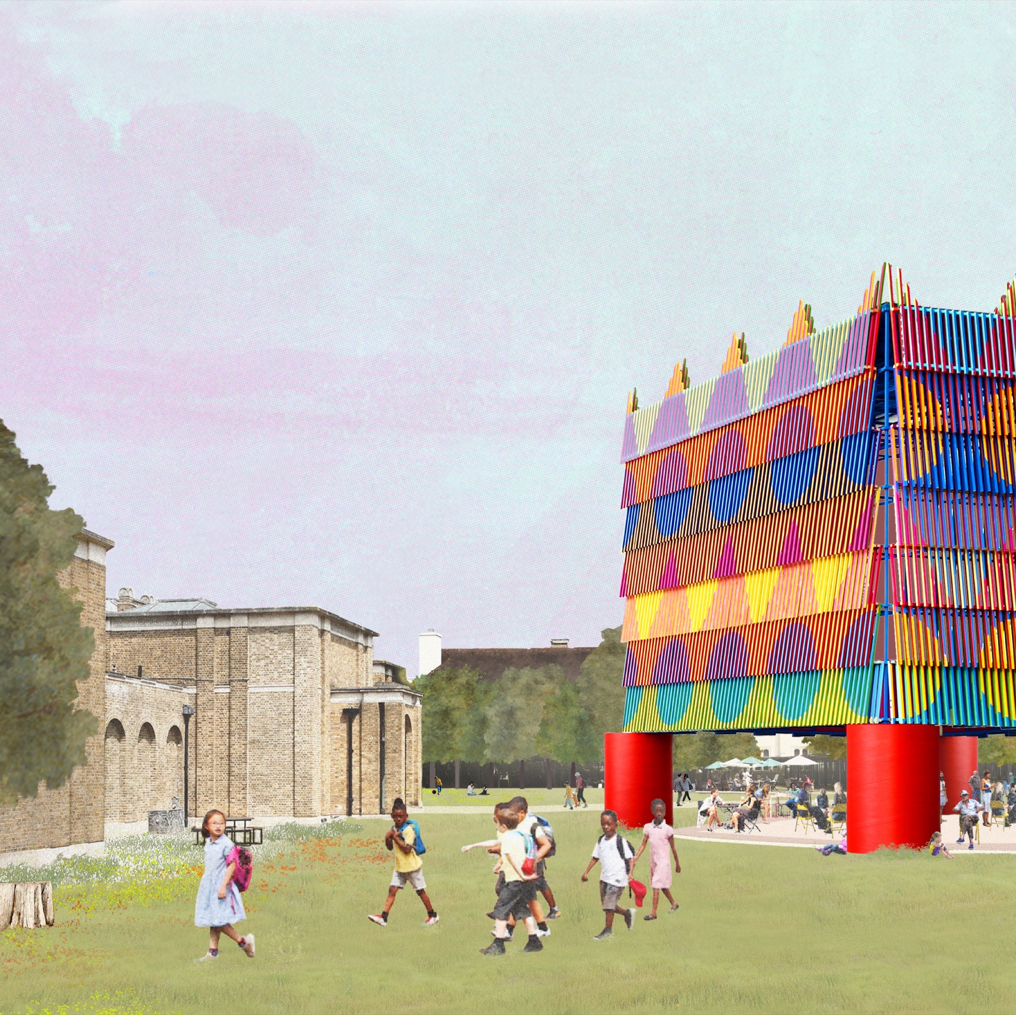 Gallery of "The Colour Palace" Chosen to be the 2019 Dulwich Pavilion ...