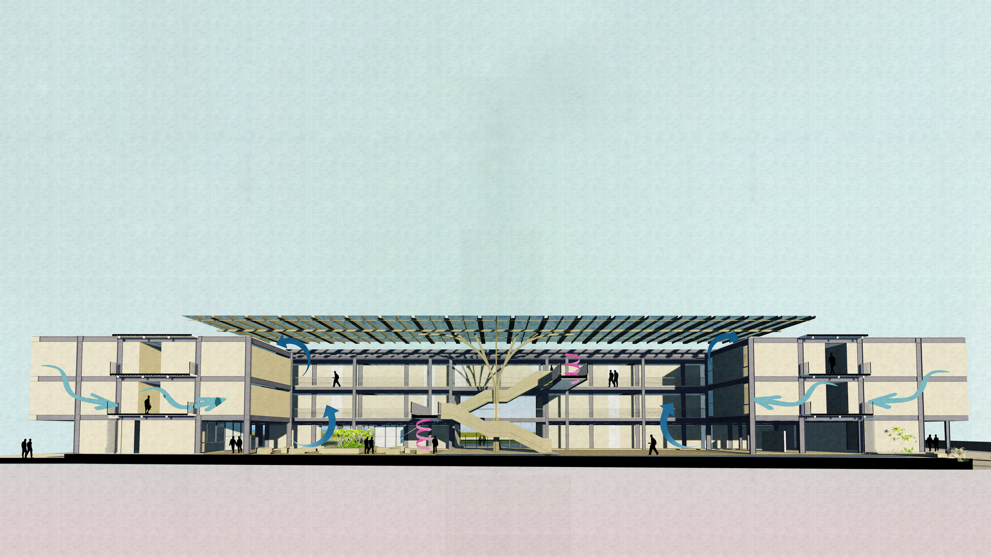 Gallery of CMRU Admin and Academic Block / M9 Design Studio - 26