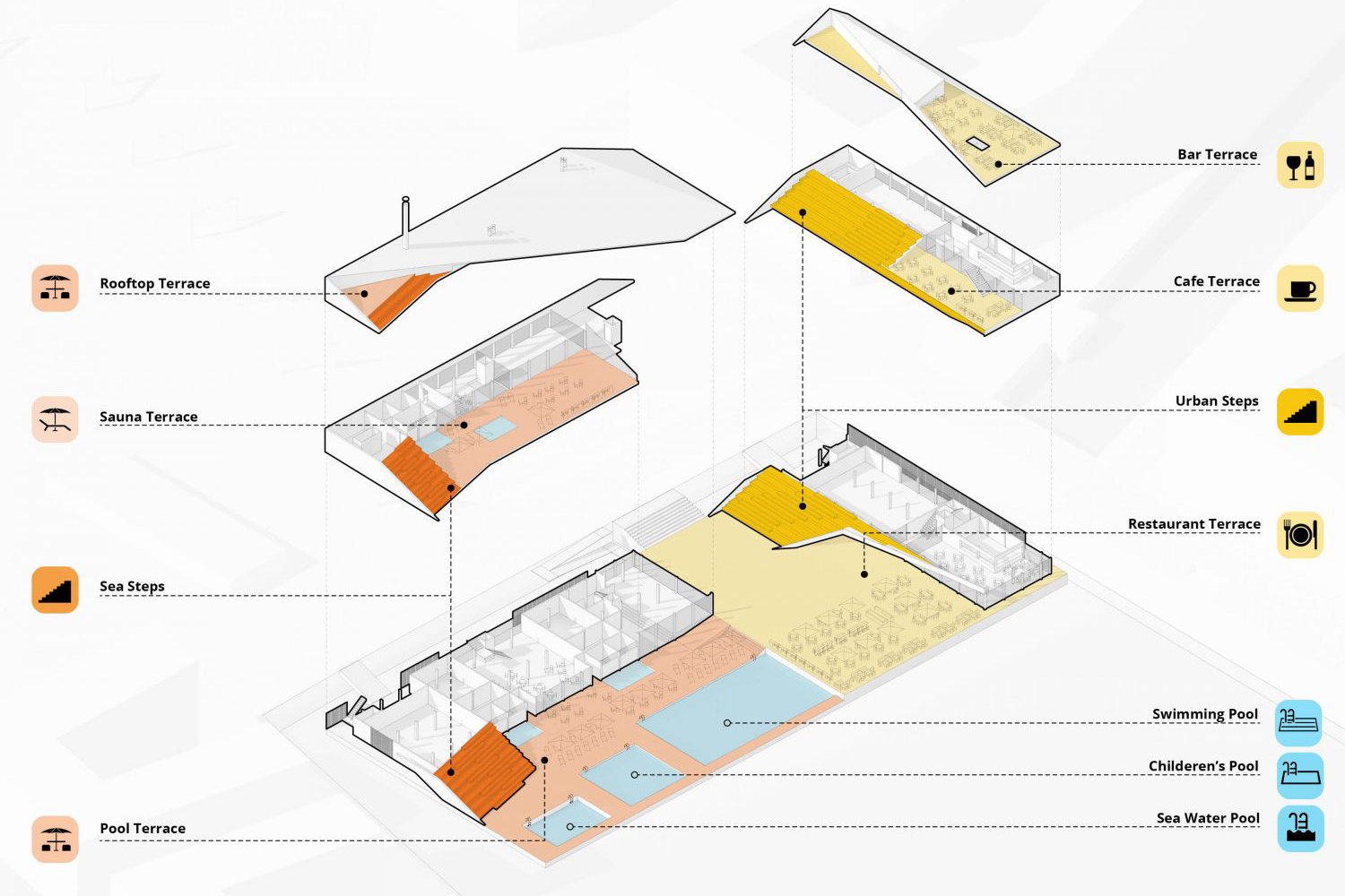 Gallery of OOPEAA Design Modular Floating Pool for Urban Waterfronts - 3