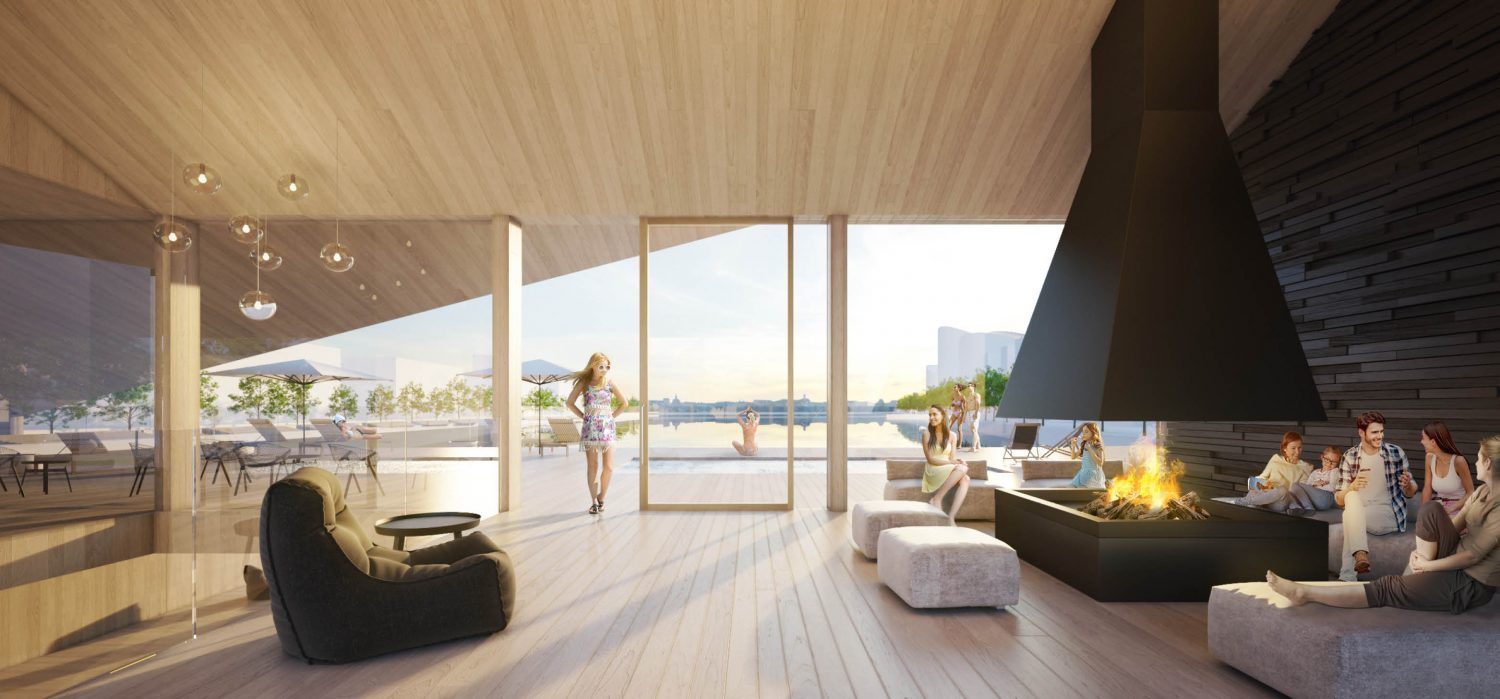 Gallery of OOPEAA Design Modular Floating Pool for Urban Waterfronts - 5