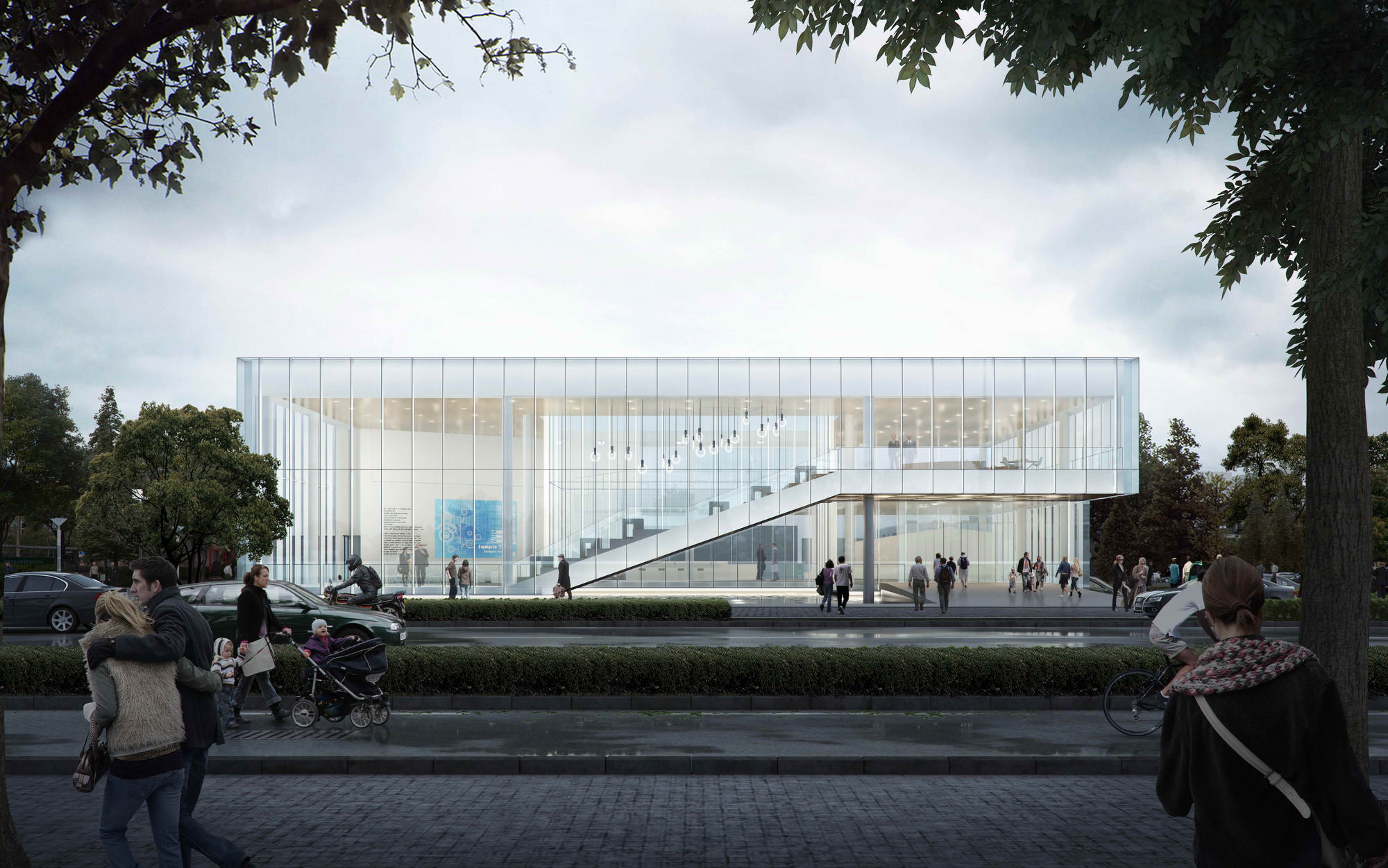 Gallery of Exhibition Center of Beijing Poly Future Metropolitan / BIAD ...