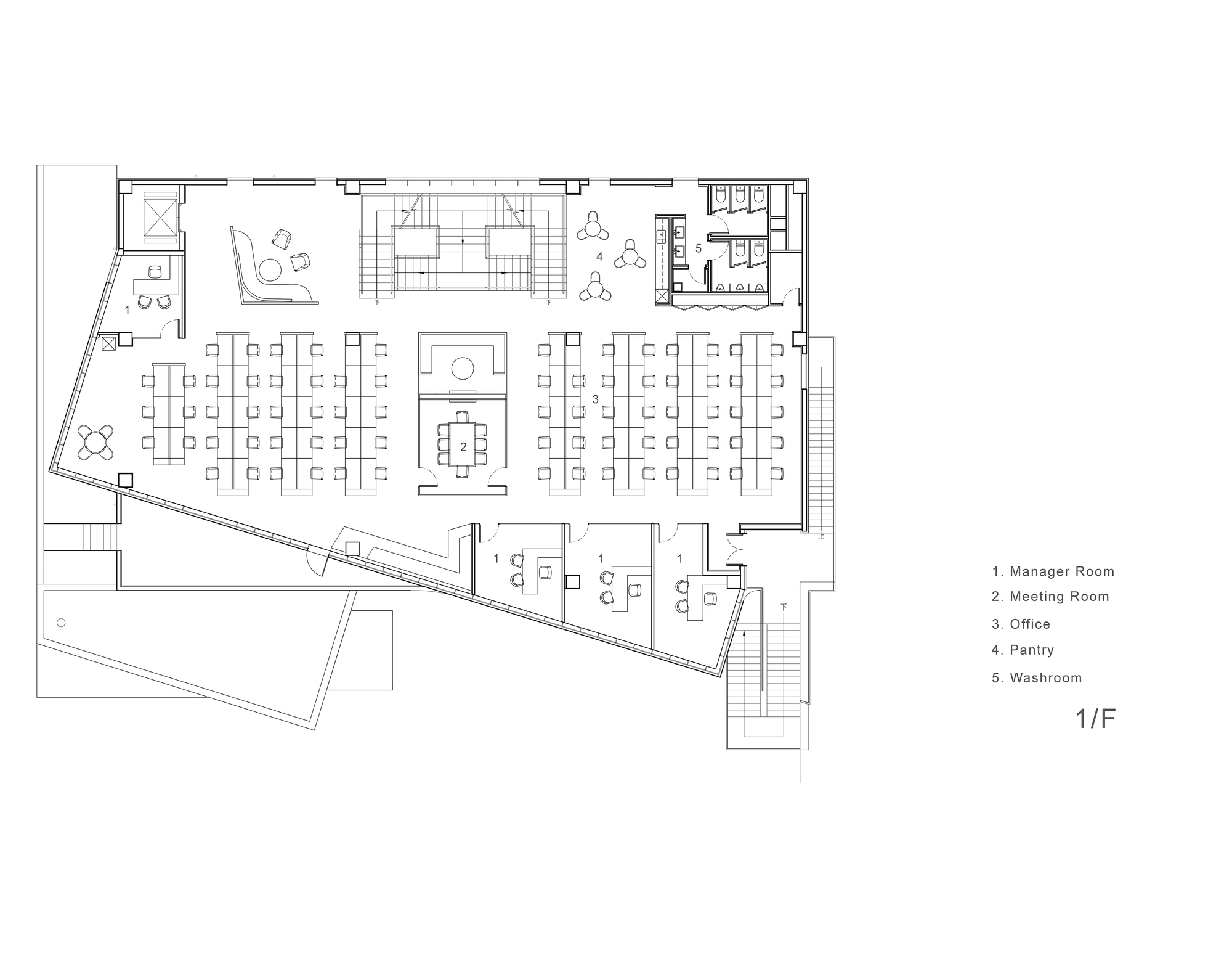 Gallery of MOMO Office / PAL Design - 33