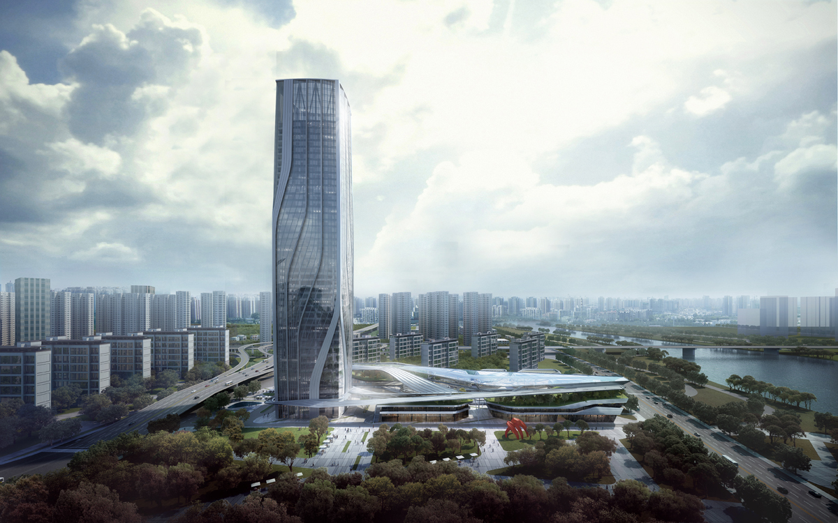 Gallery of UM Architect's New Zhangjiang City Gate Reconnects Occupants ...