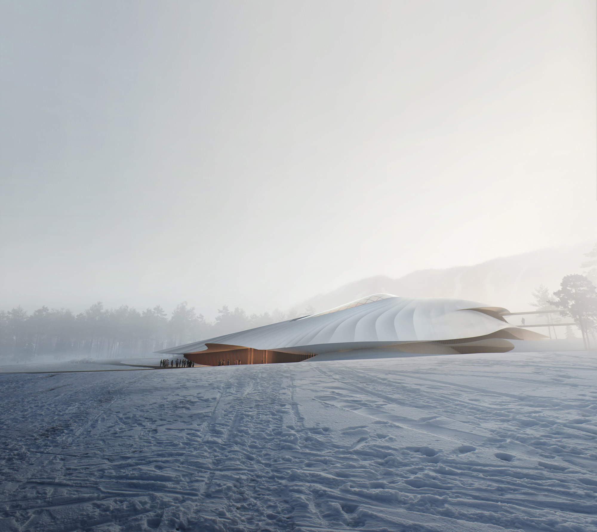 MAD's Yabuli Conference Centre Celebrates the Rugged, Snow-Capped ...