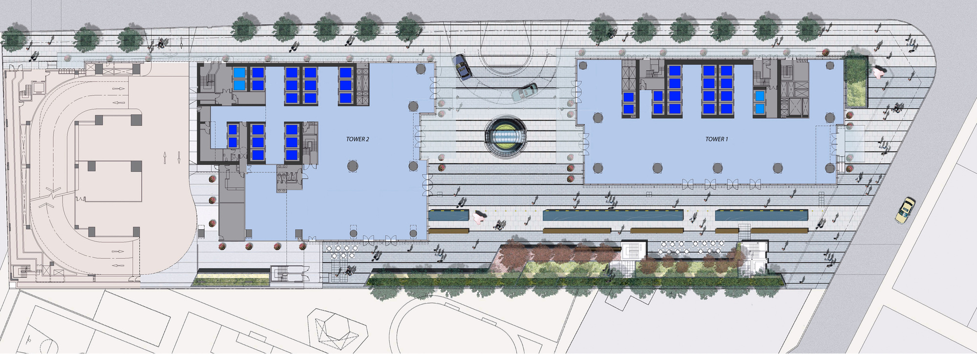 Gallery of Landmark East Office Development / Arquitectonica - 9